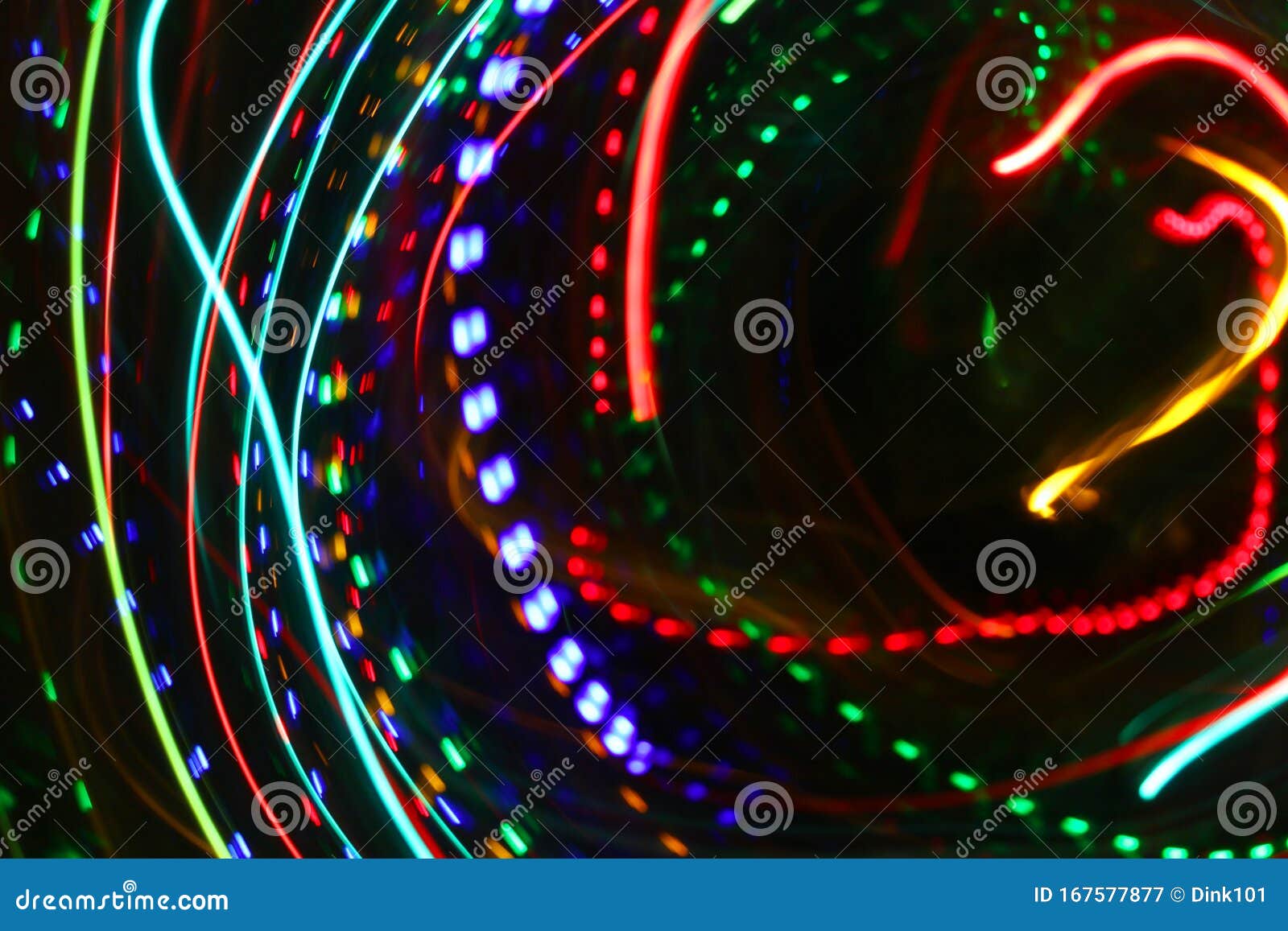 Abstract Bright Motion Background with Blurred Lights Stock Image ...