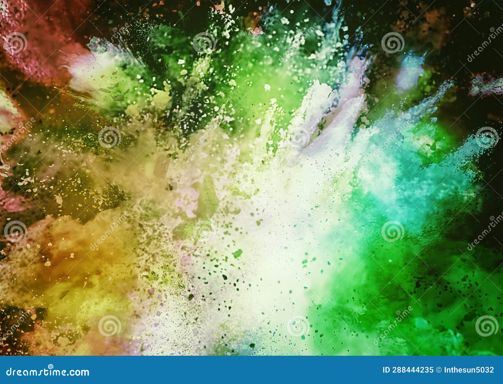 Abstract Background with Colorful Particles Exploding Stock ...