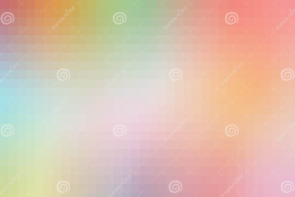 Abstract Background Colorful Pixels, Digital Square Pattern Stock ...