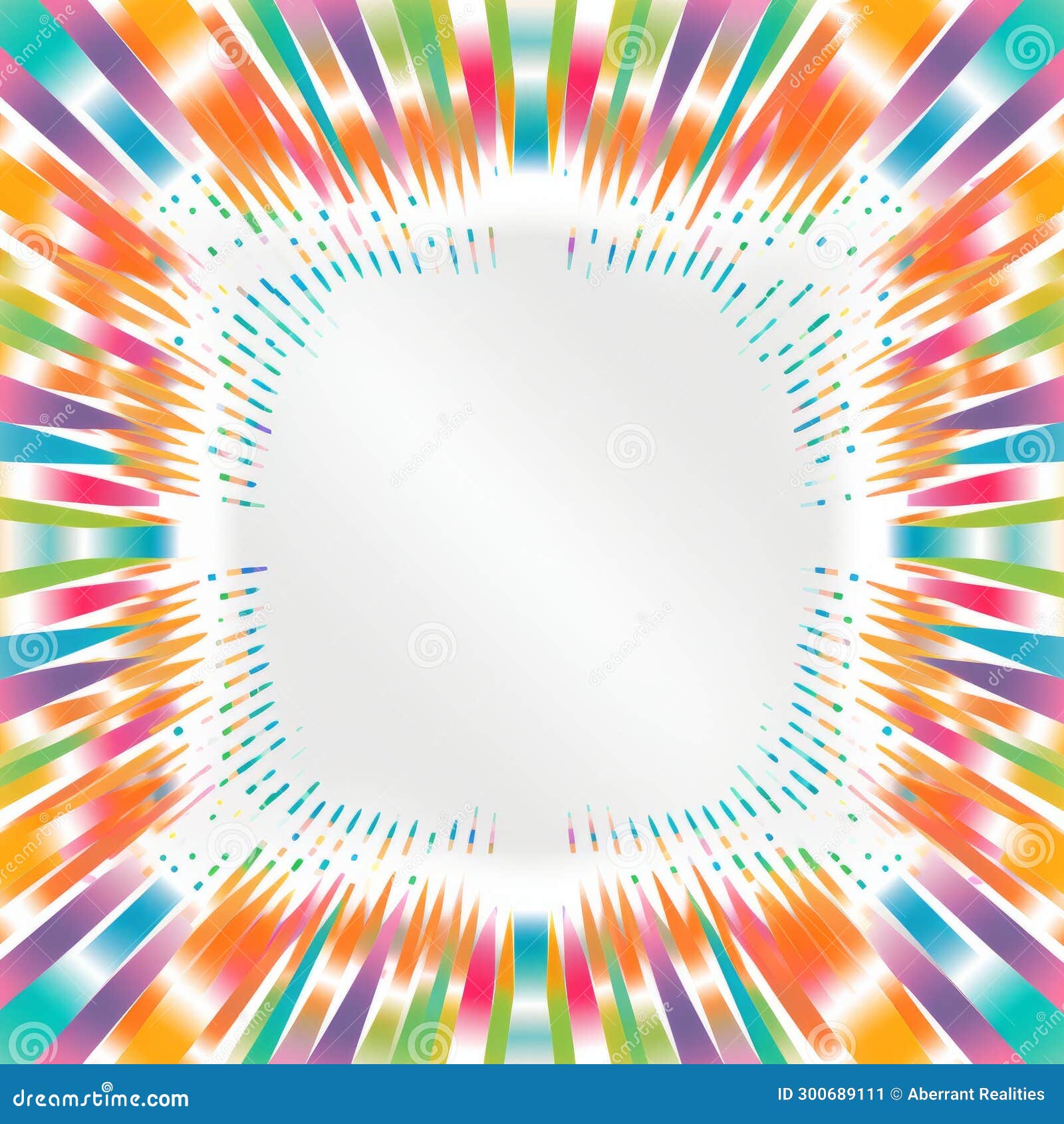 Abstract Background with Colorful Rays Vector Illustration Stock ...