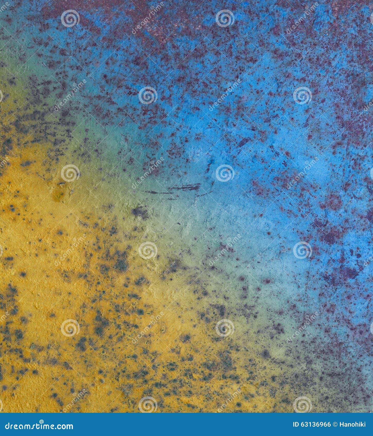 Abstract Background , Colorful Rusty Metall Texture - Yellow,blue Stock ...