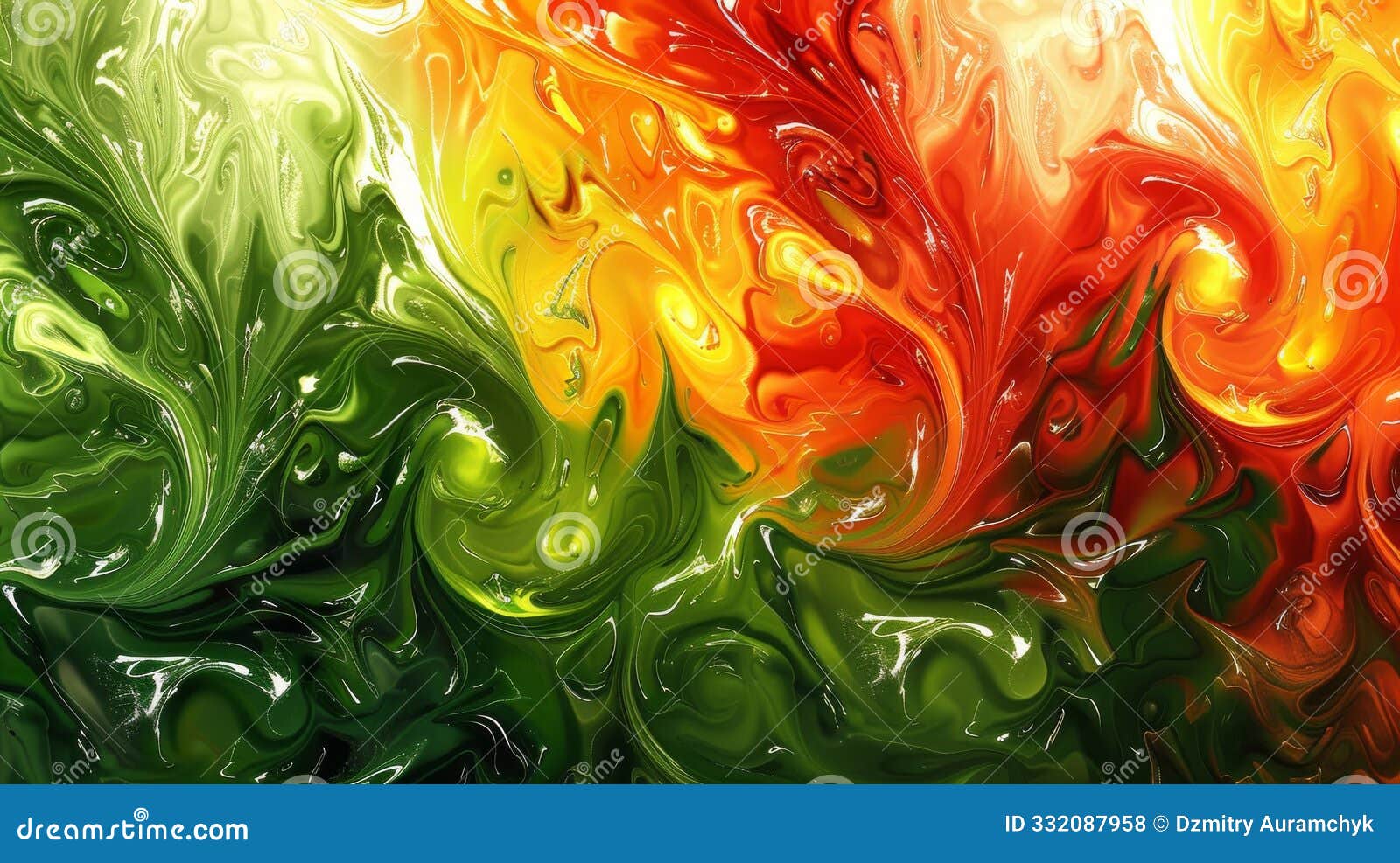 An Abstract Background of Colorful Vines Marble Texture in Glass Effect ...
