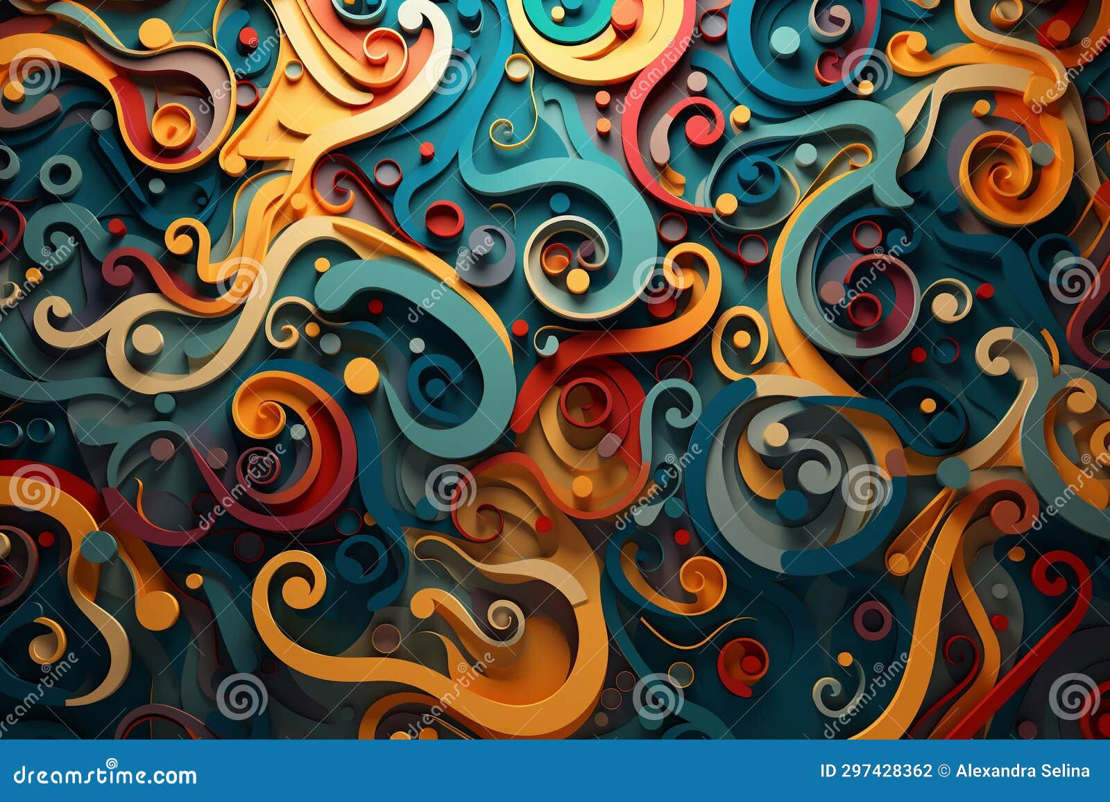 Voluminous Curlicues Stock Illustrations – 1 Voluminous Curlicues Stock ...