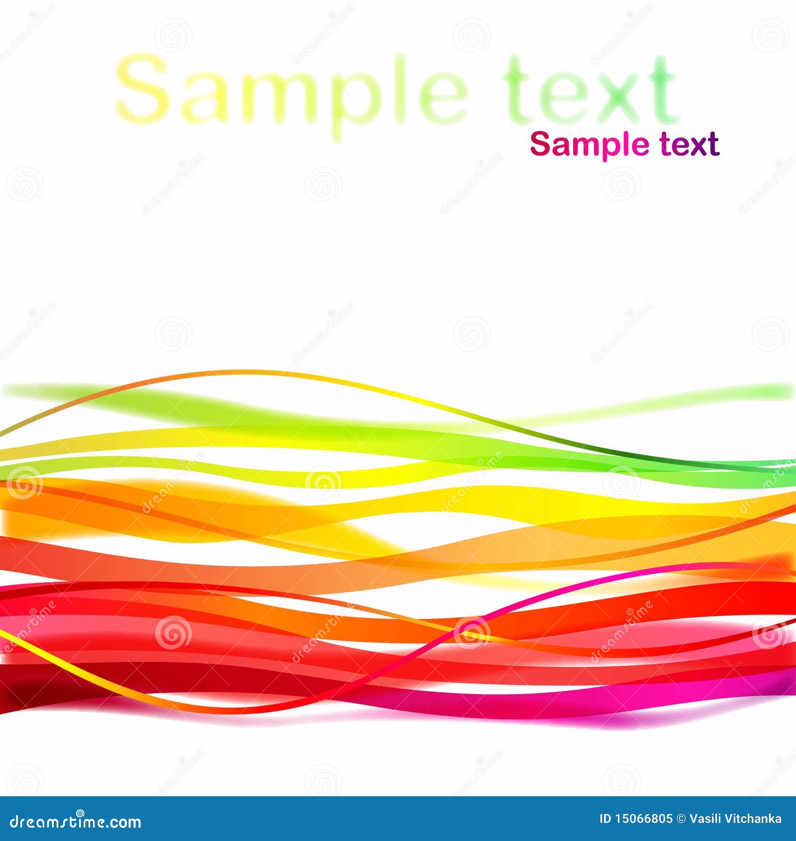 Abstract Background with Colorfull Lines Stock Illustration ...