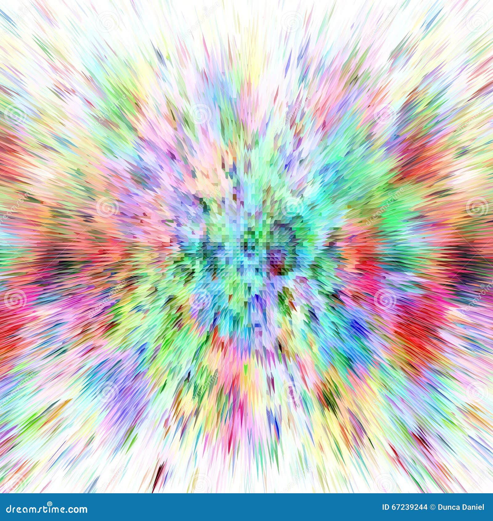 Abstract Background of Colors Burst Stock Illustration - Illustration ...