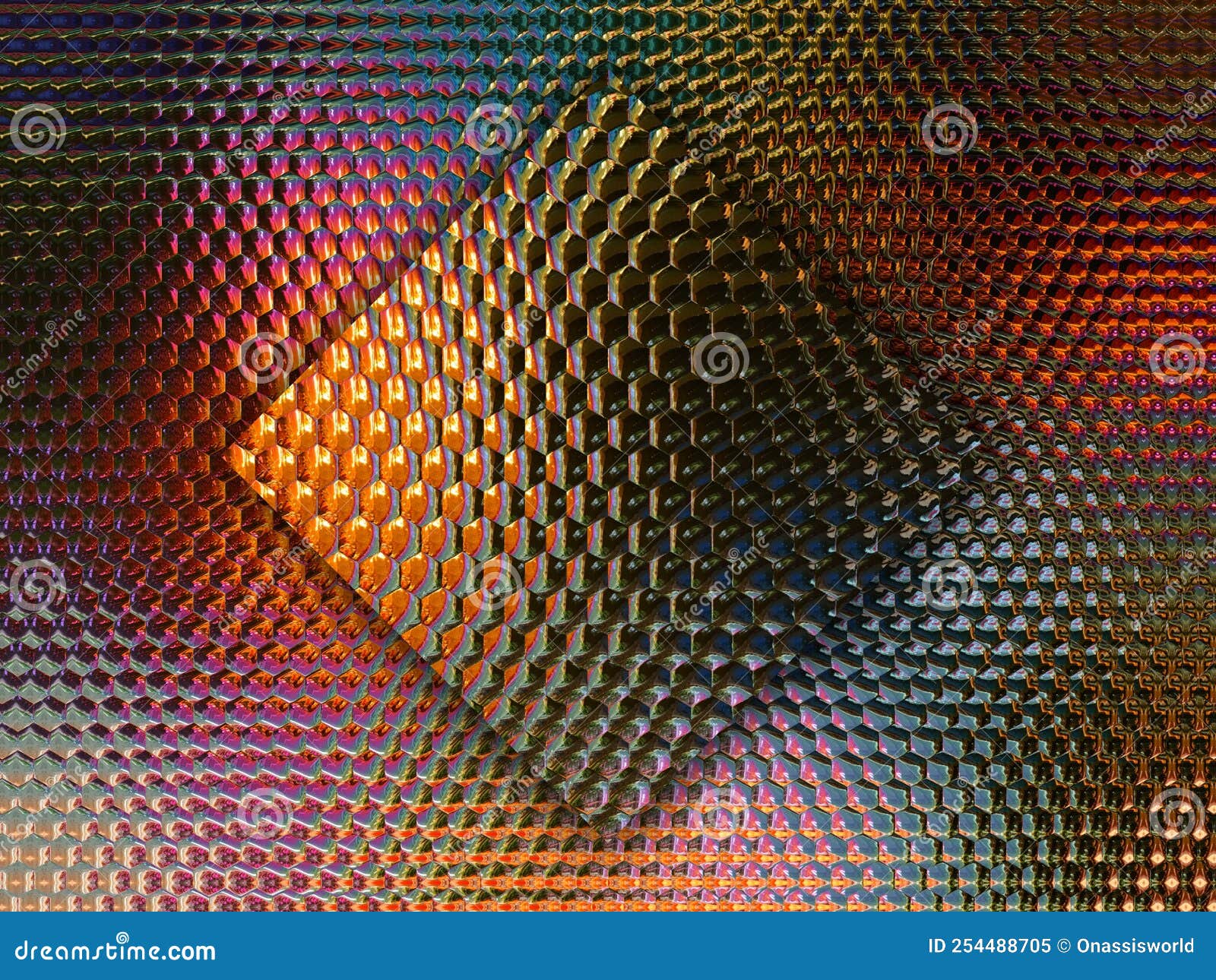 Abstract Background Colors Shades Shapes and Blurs Stock Illustration ...