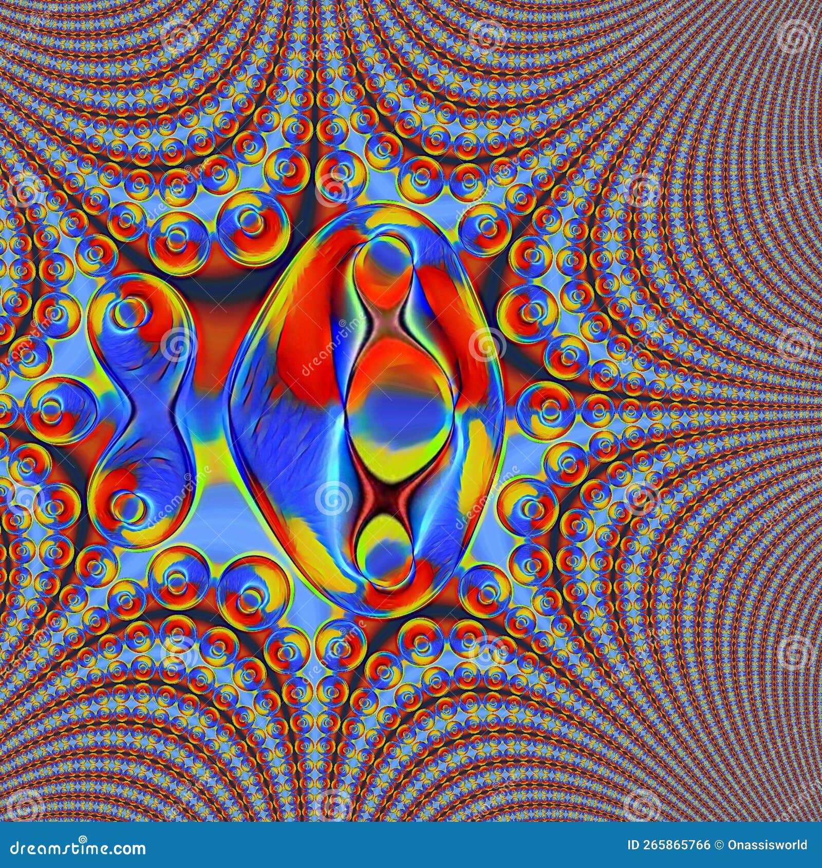 Abstract Background Colors Shades Shapes and Blurs Stock Illustration ...