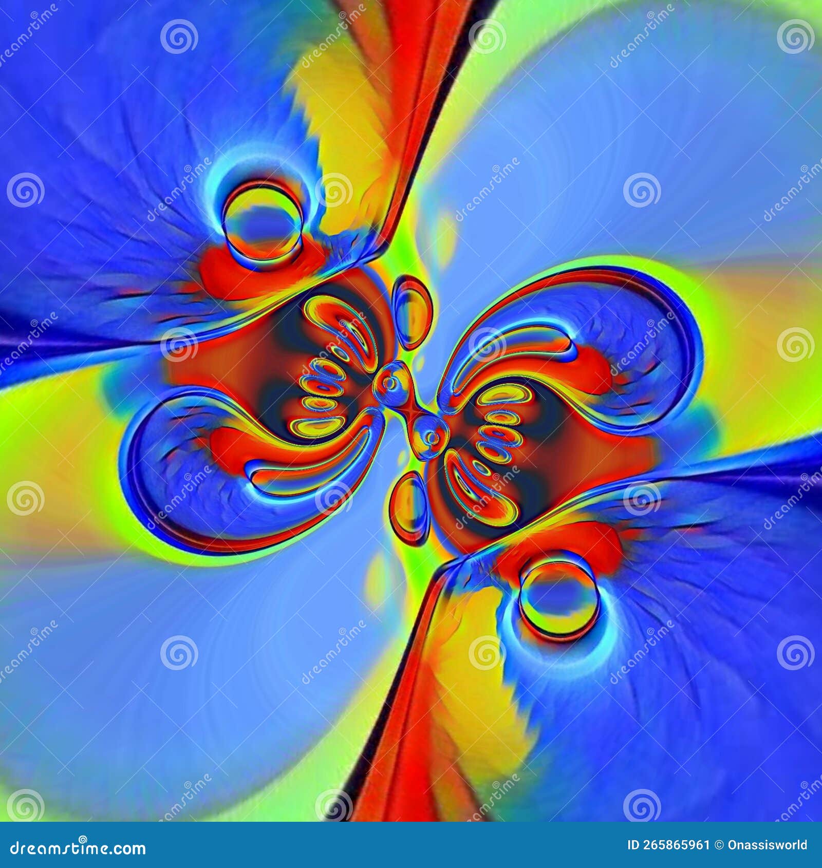 Abstract Background Colors Shades Shapes and Blurs Stock Illustration ...