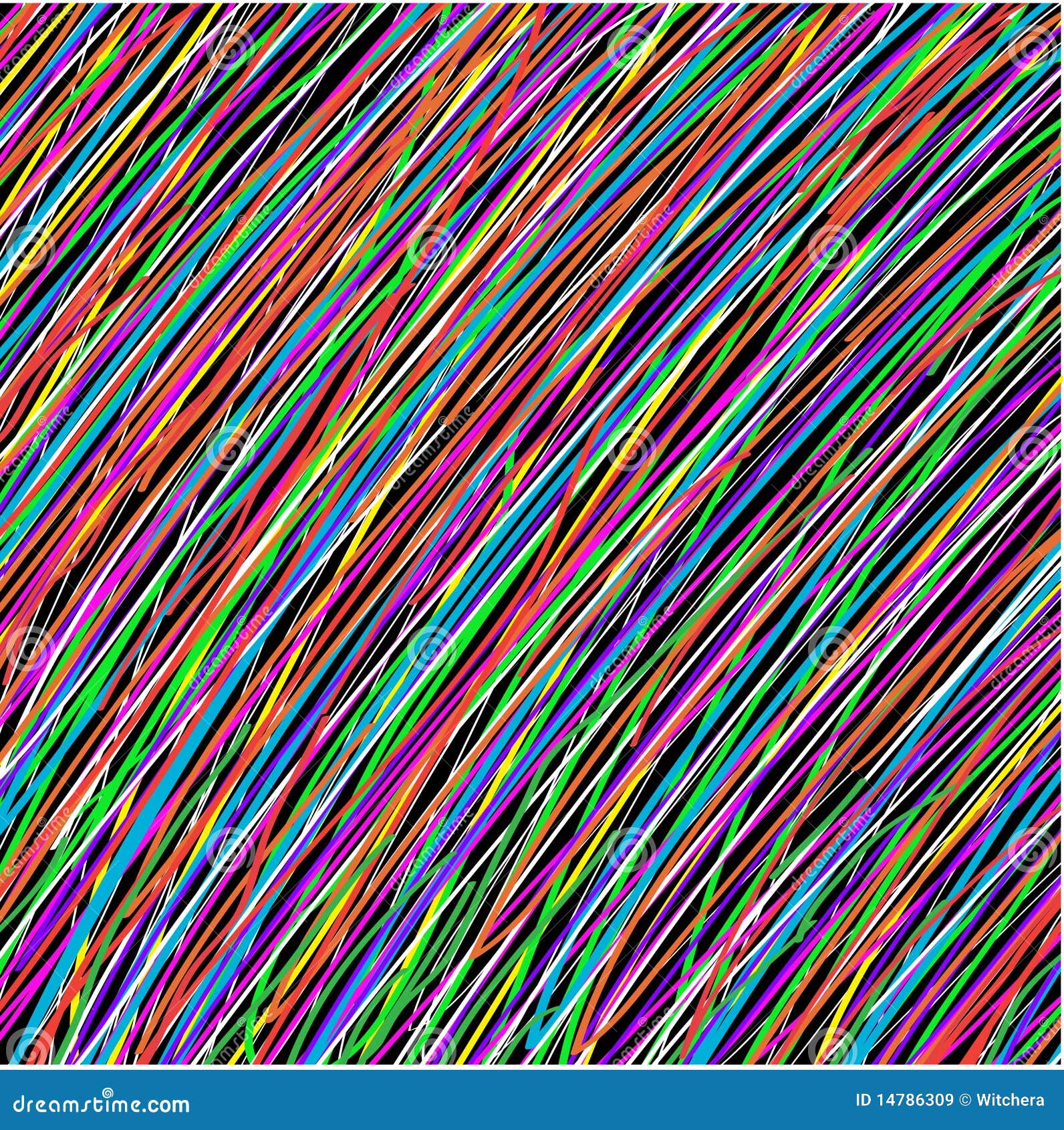Abstract Background from Coloured Lines Stock Illustration ...