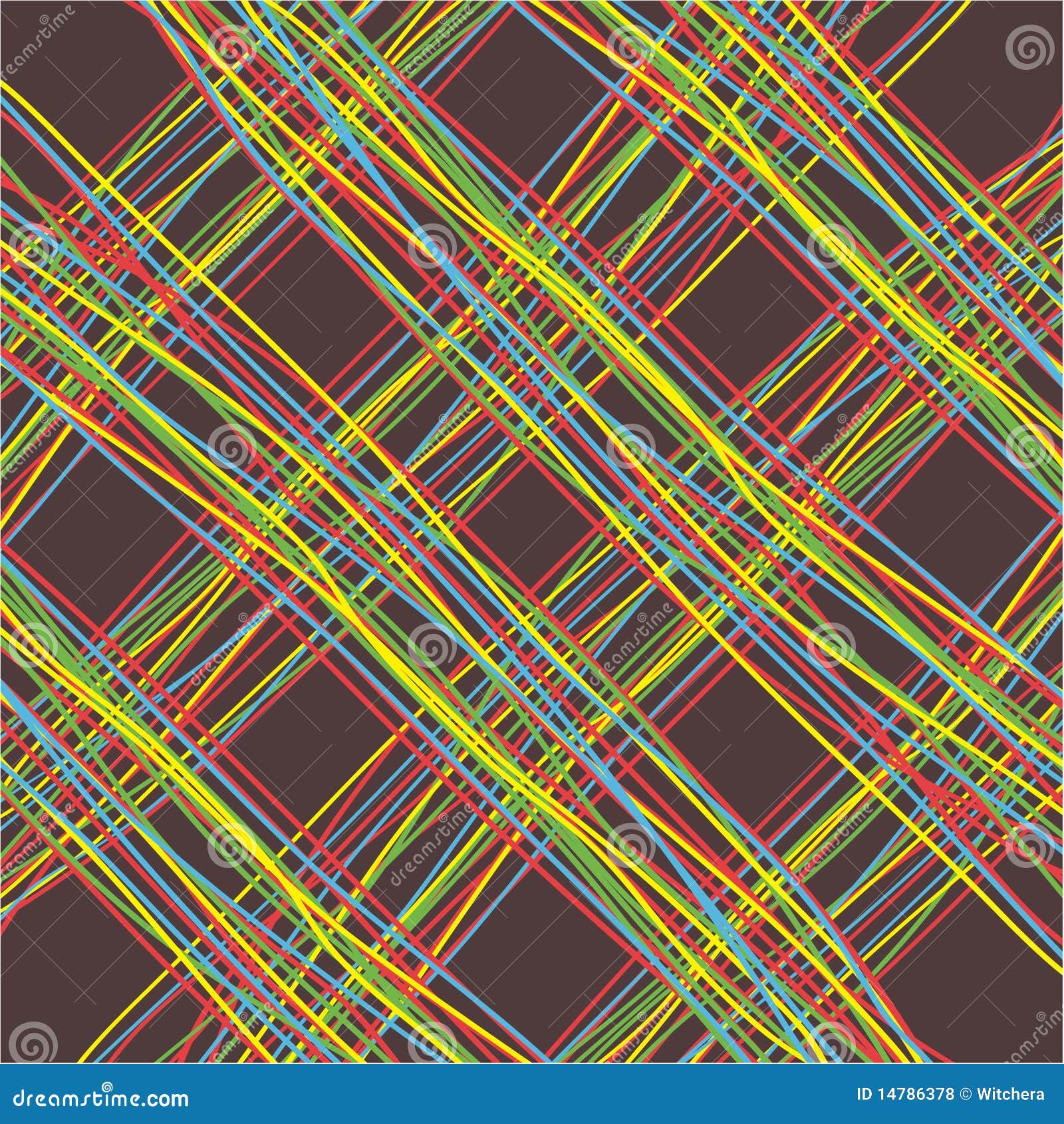 Abstract Background from Coloured Lines Stock Illustration ...