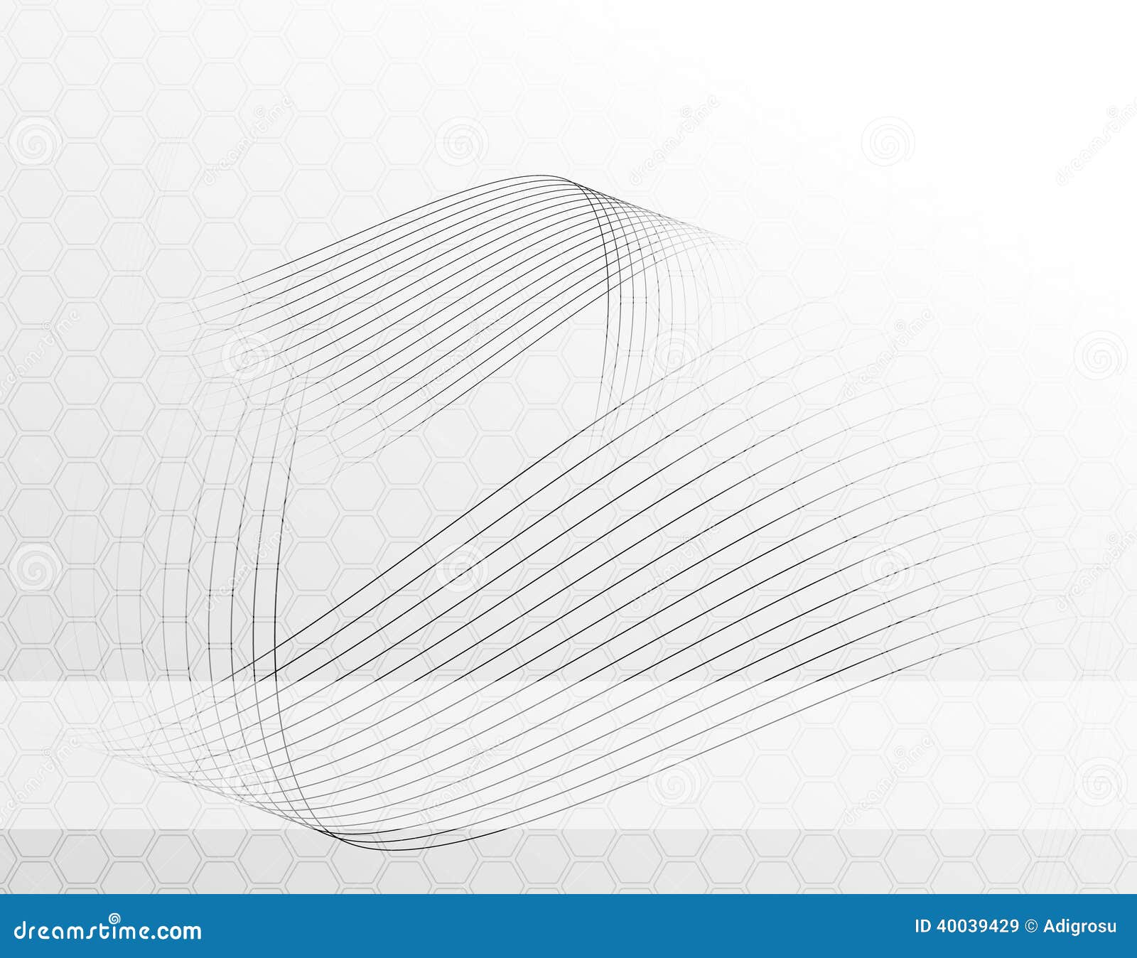 Abstract Background Composition on a Beehive Background Stock Vector ...