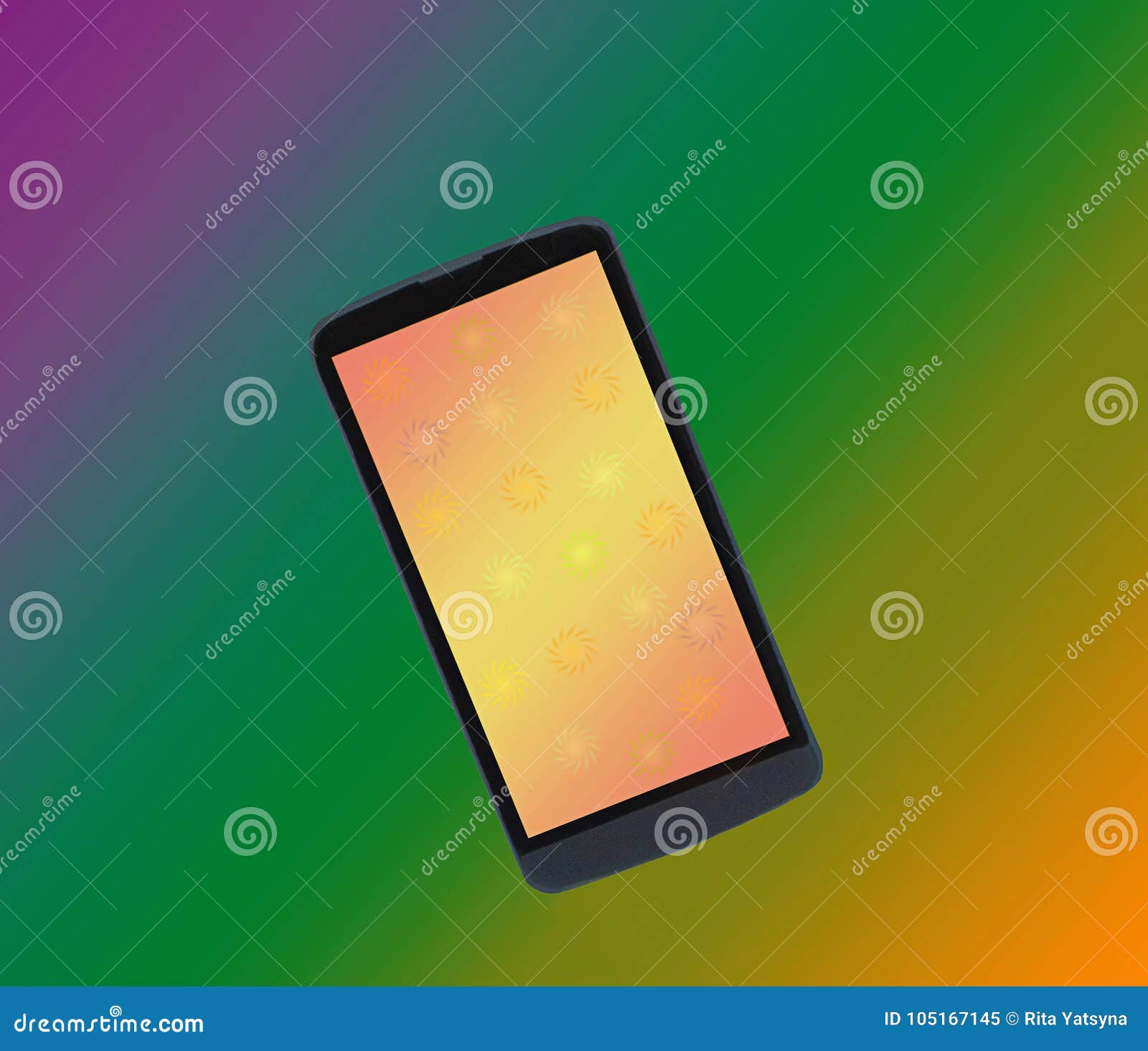 Abstract Background Composition from Smartphone Stock Image - Image of ...