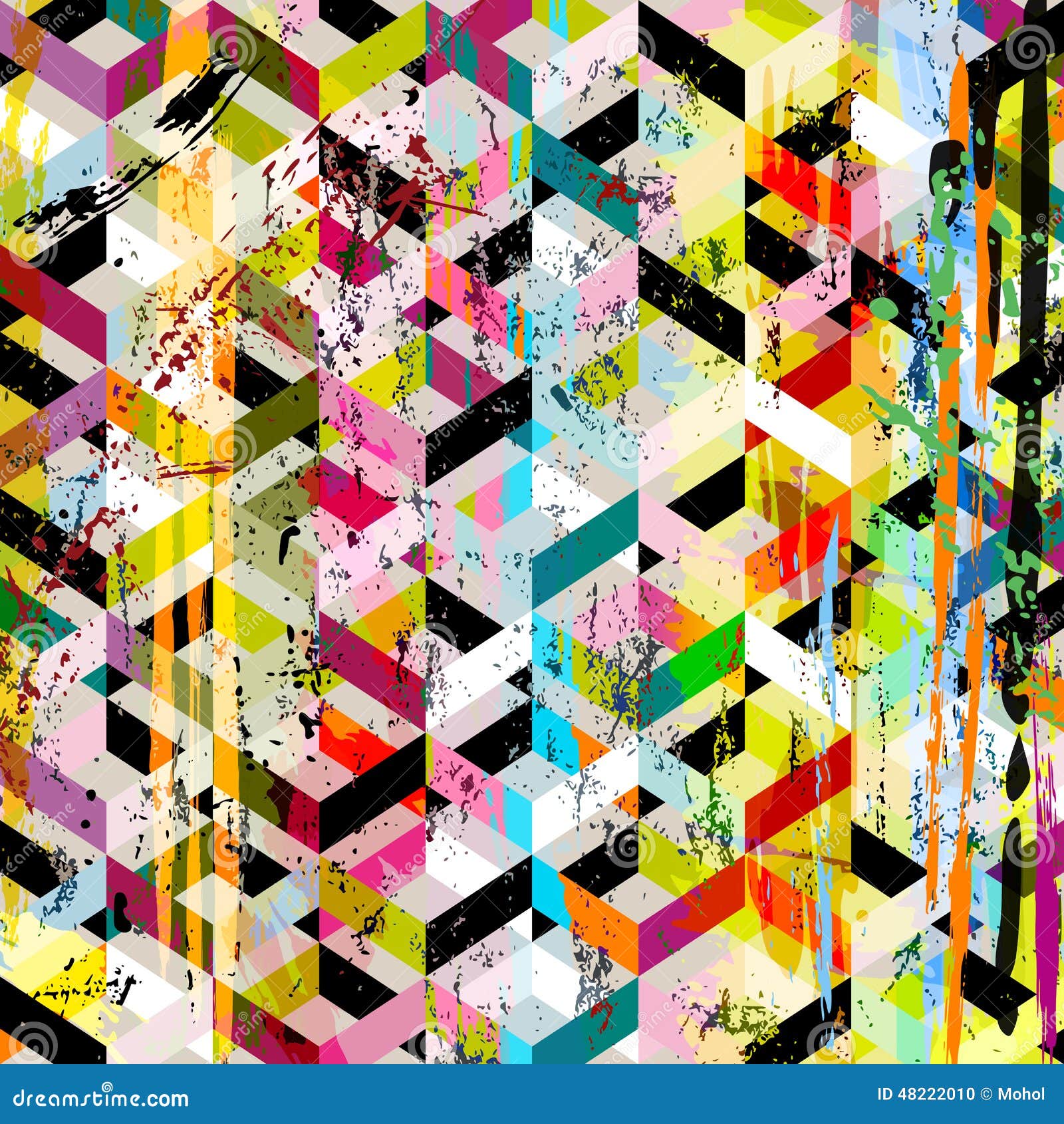 Abstract Background Composition Stock Vector - Illustration of frame ...