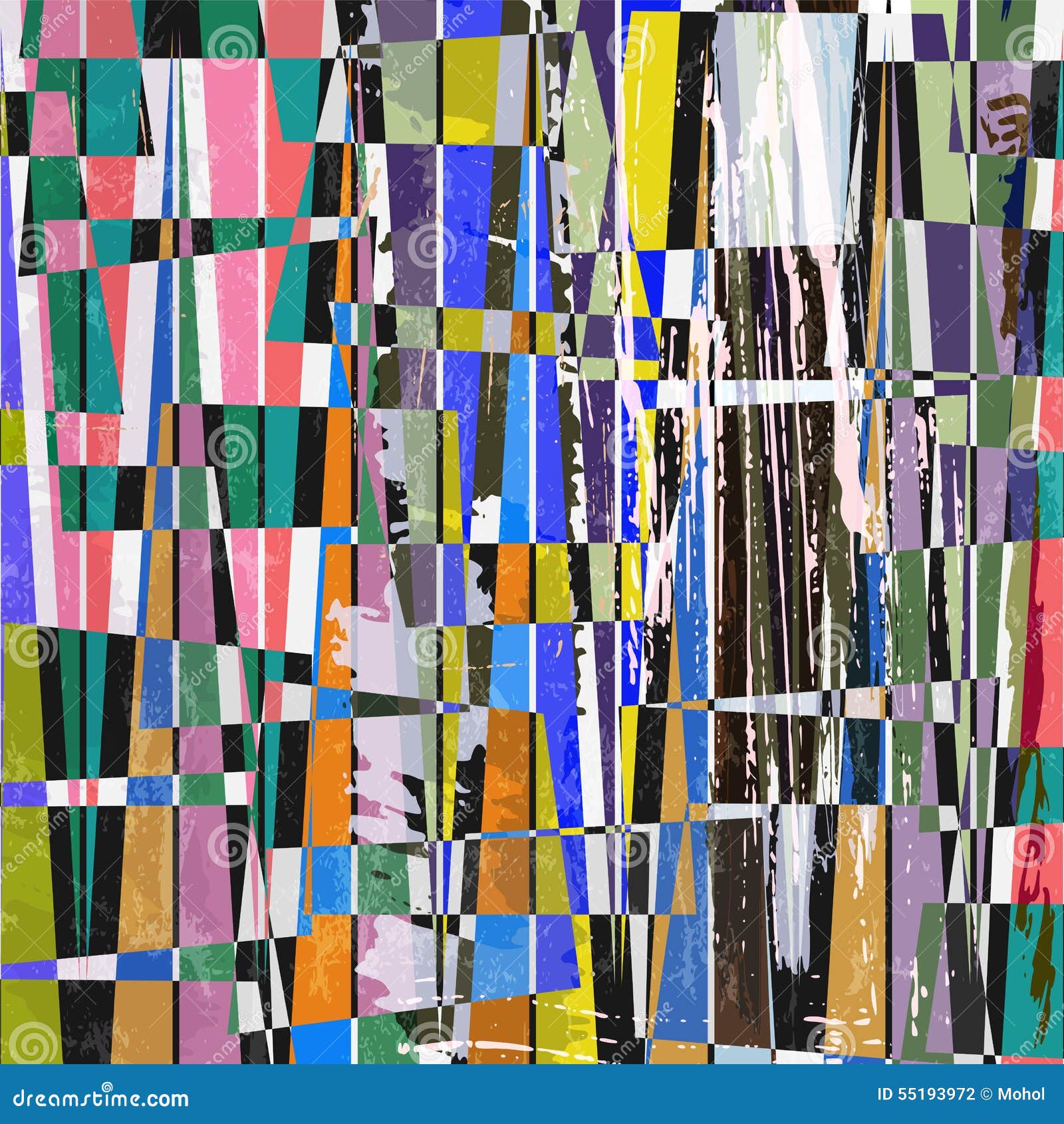 Abstract Background Composition, Stock Vector - Illustration of stripes ...