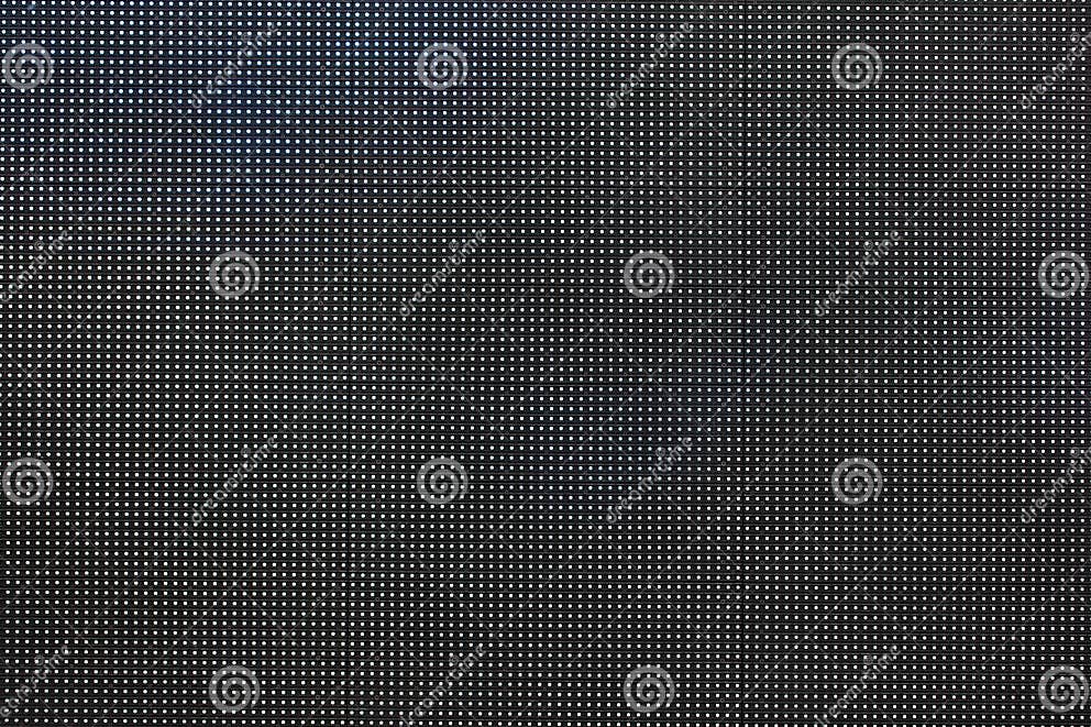 Abstract Background of a Computer Monitor with a Pattern of Small Dots ...