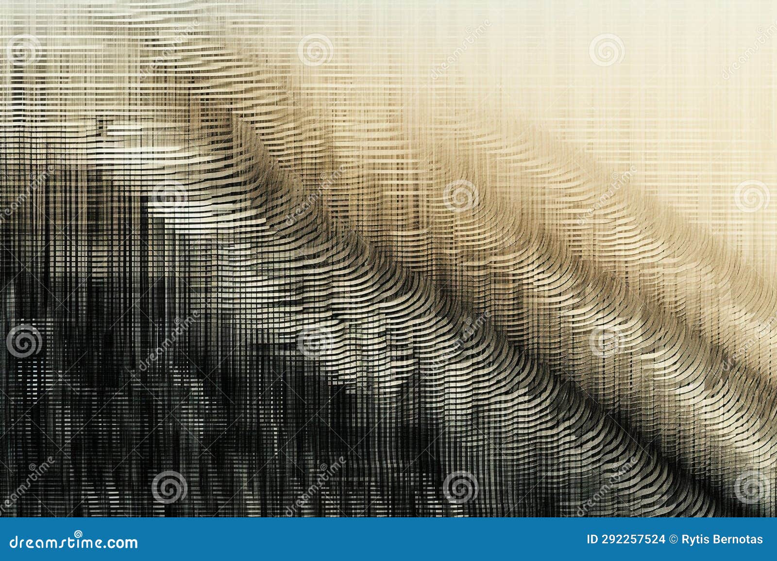 Distorted Scan Lines in Motion Blur Effect Style Colorful Background ...