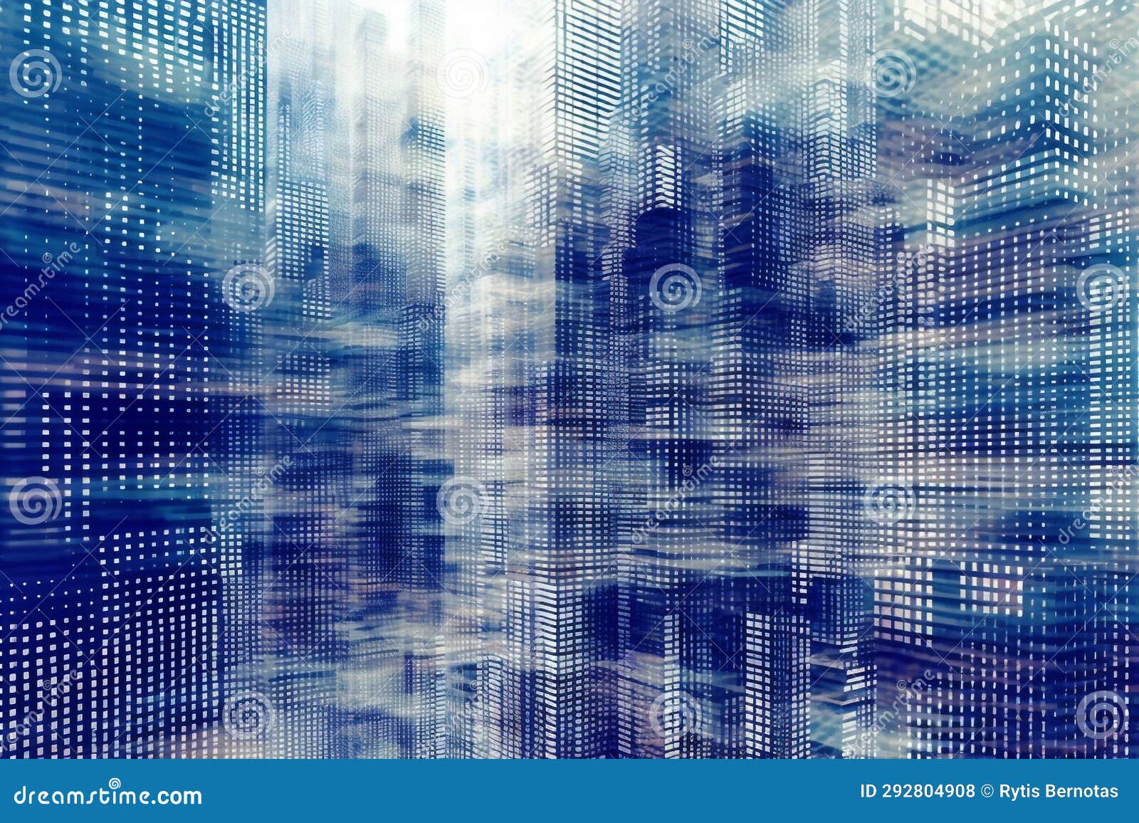 Distorted Scan Lines in Motion Blur Effect Style Colorful Background ...