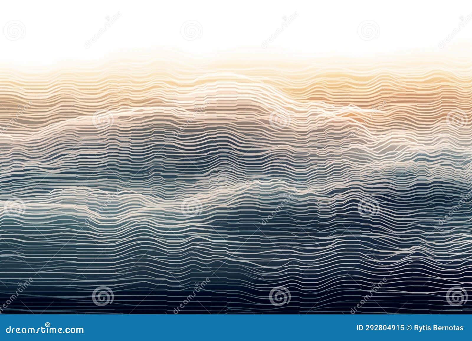 Distorted Scan Lines in Motion Blur Effect Style Colorful Background ...