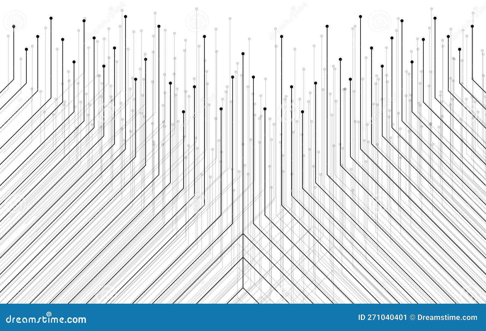 Abstract Background with Connect Line and Point. Technology Geometric ...
