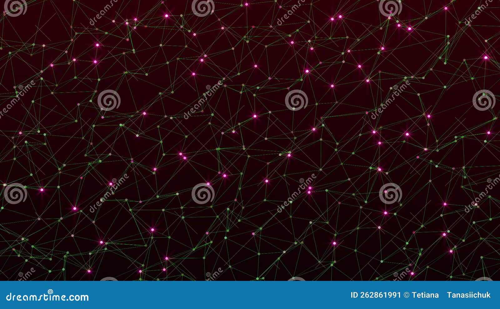 Abstract Background With Connecting Dots And Lines Network Connection Structure Plexus 3d 4k