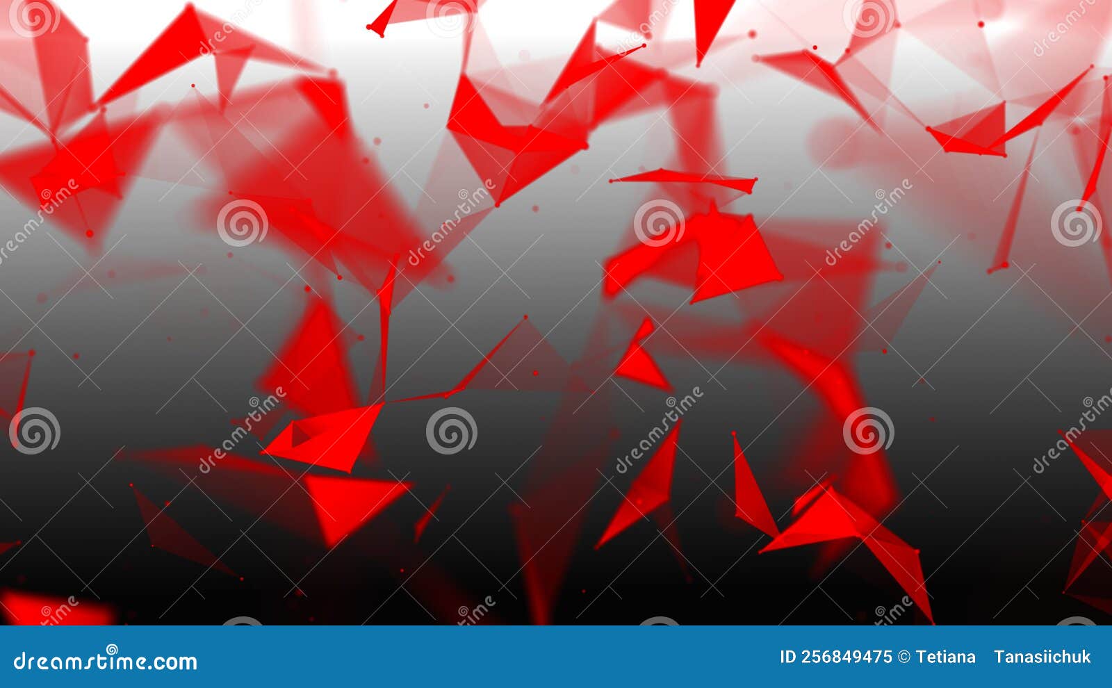 Abstract Background With Connecting Dots And Lines Network Connection Structure Plexus Effect