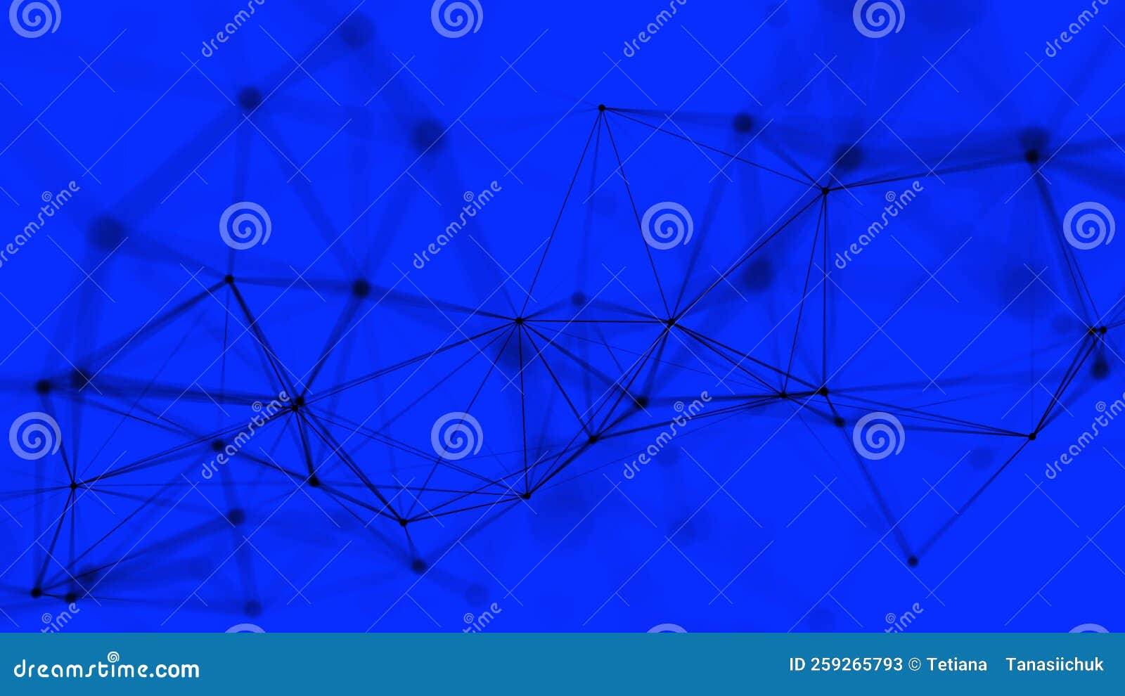Abstract Background With Connecting Dots And Lines Network Connection Structure Plexus Effect