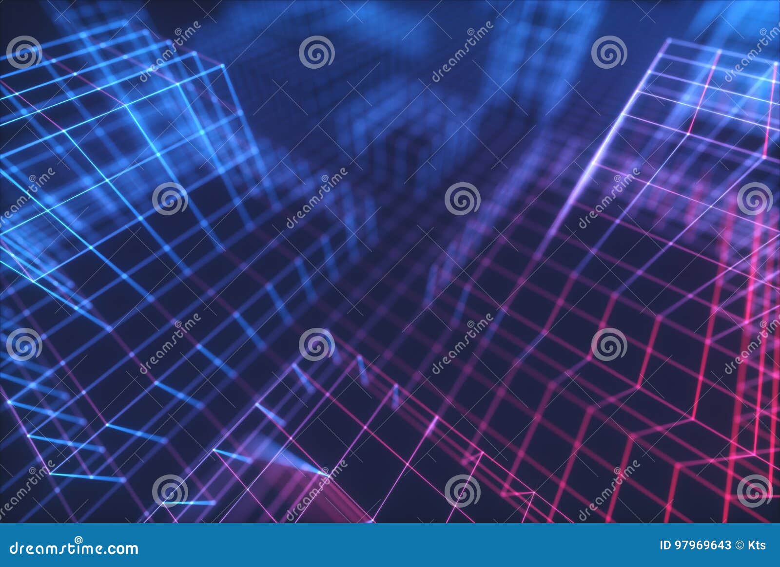 Abstract Background Connections Stock Illustration - Illustration of ...