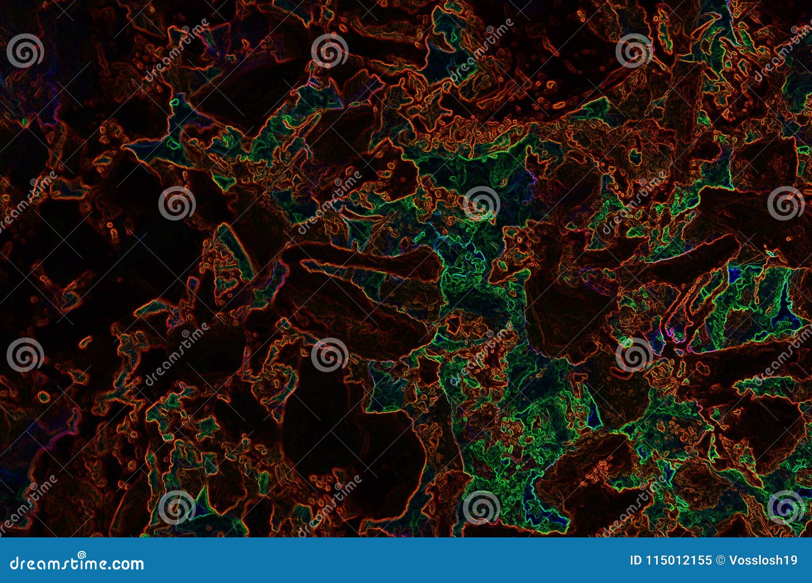 Abstract Background Consisting of Figures of Gloomy Tones. Stock ...