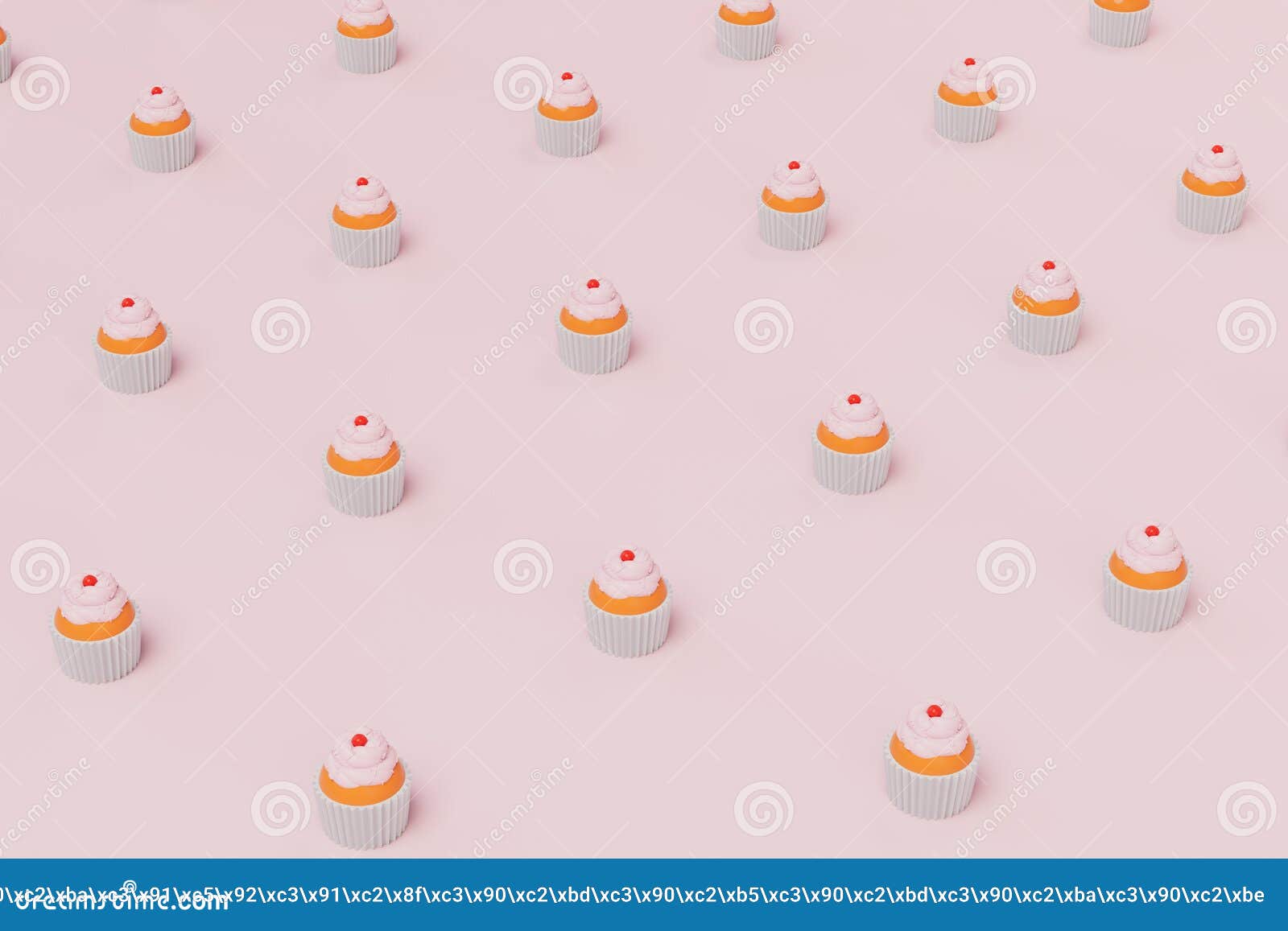 An Abstract Background Consisting of Patterns of Beautiful Cakes with ...