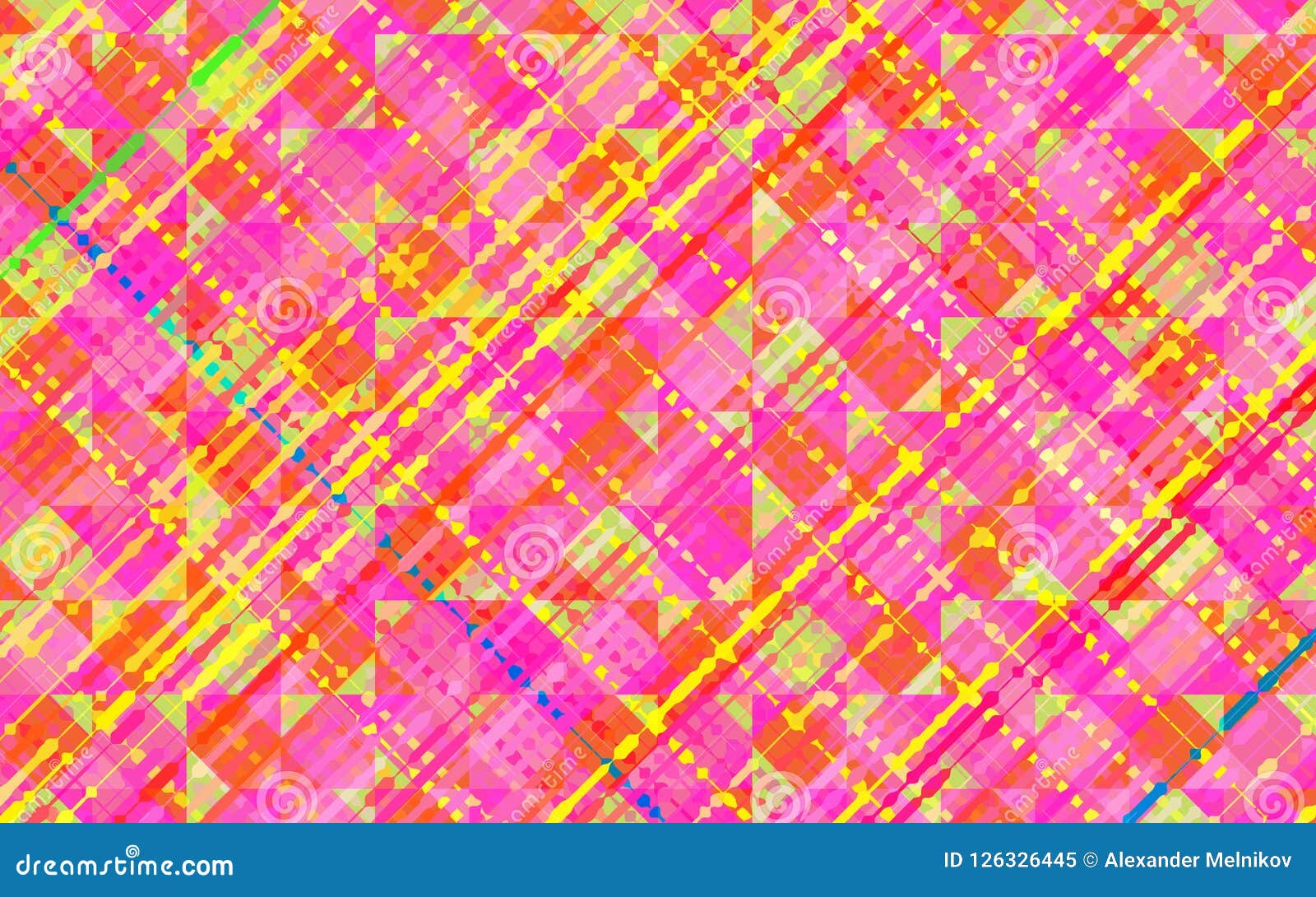 Abstract Background Consisting of Small Geometric Shapes Stock Vector ...