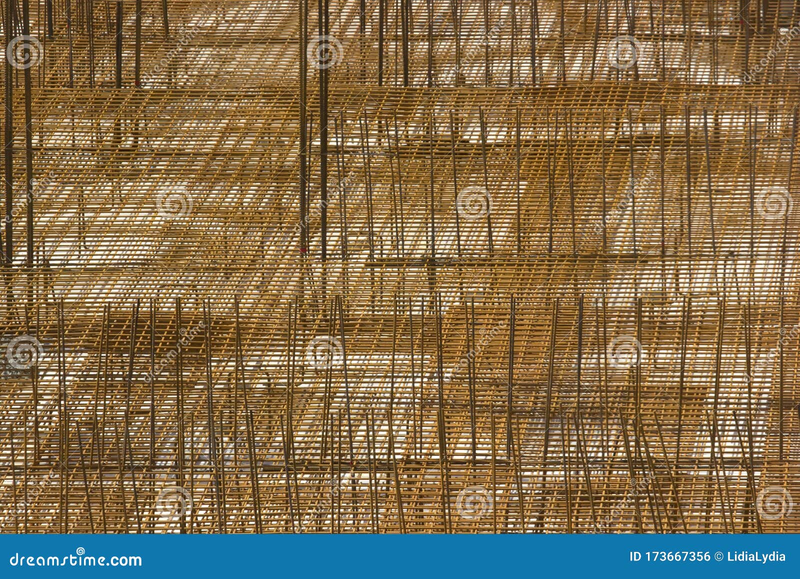 Abstract Background of a Construction Site Stock Photo - Image of ...