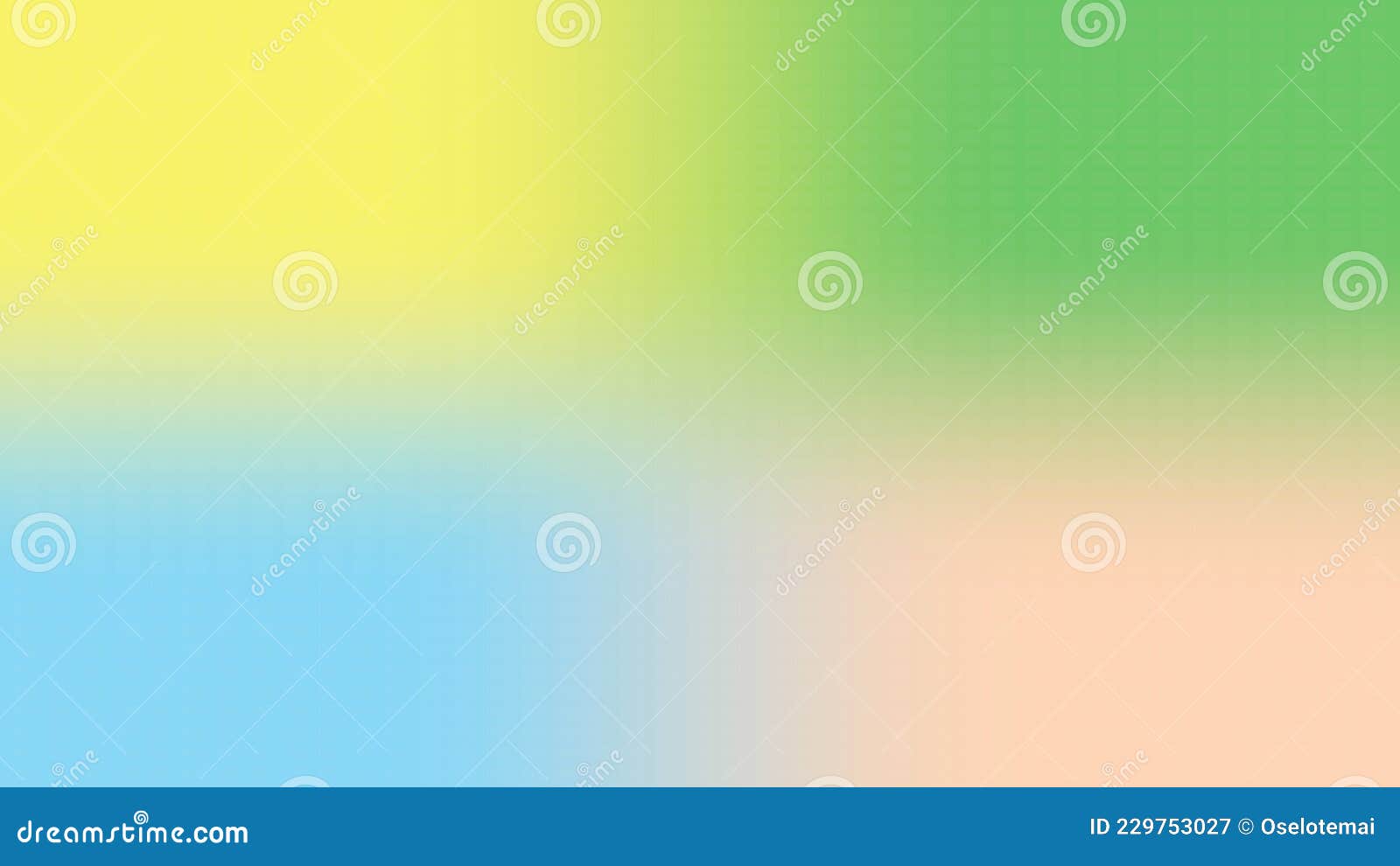 Abstract Background with Cool Color Combinations on Four Sides Stock ...