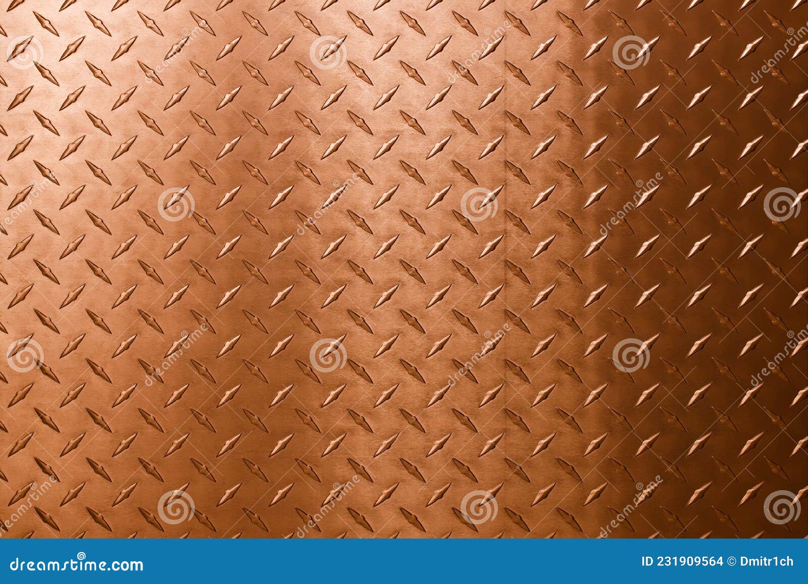 Abstract Background of Copper Texture with a Diamond Pattern Stock ...