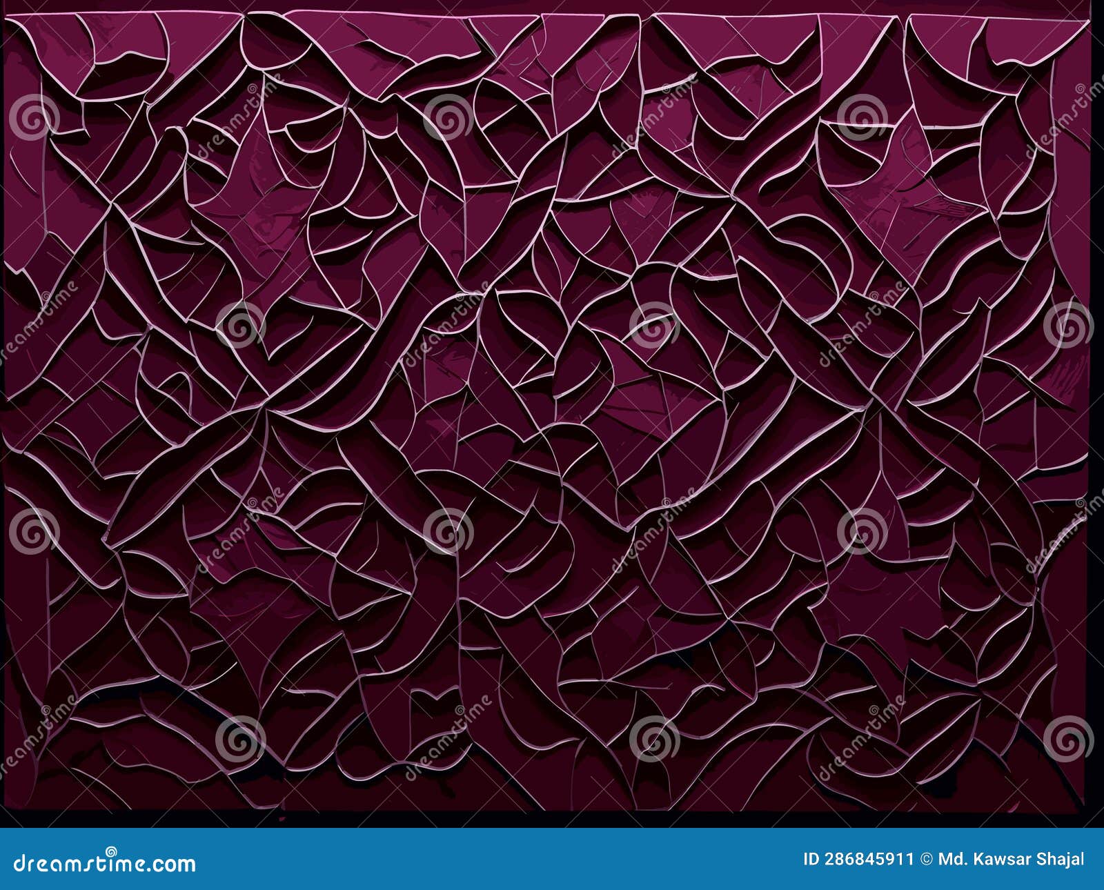 Abstract Background with Cracks, Design Element. Stock Illustration ...