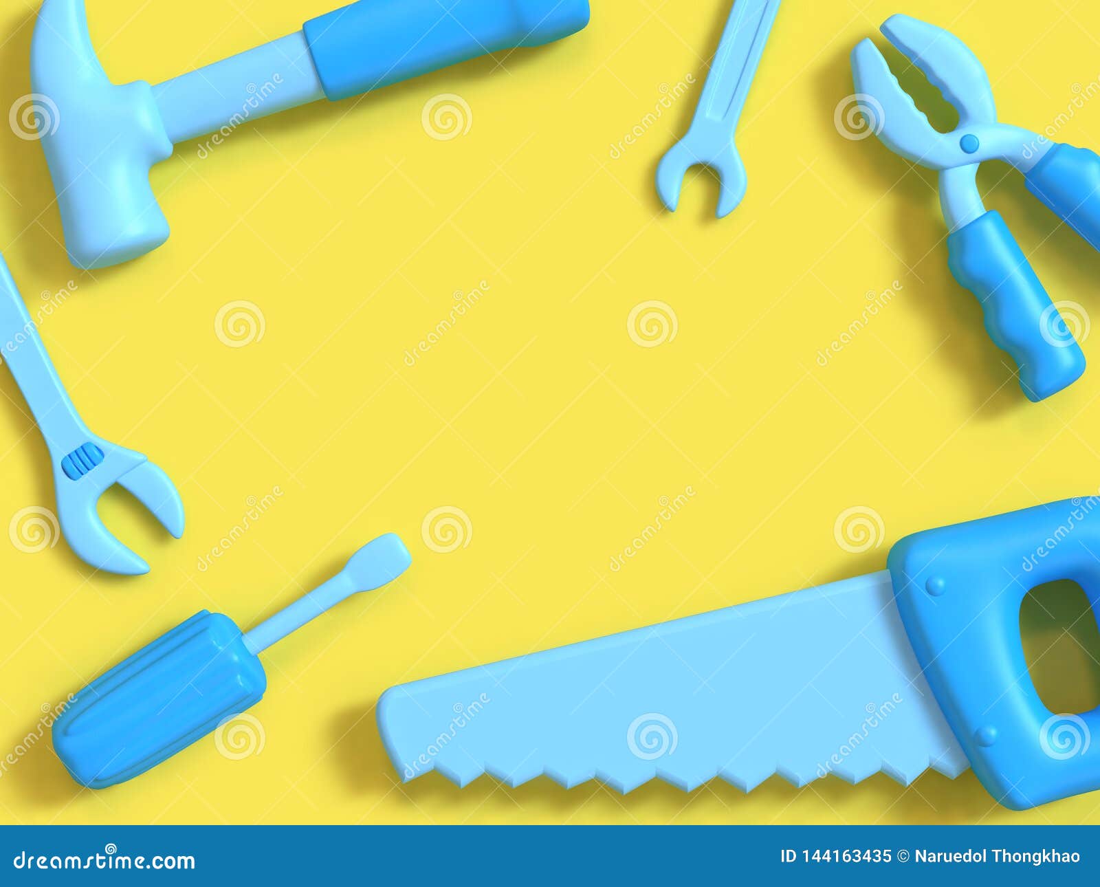 Abstract Background,craft-technician-engineer Tools Concept Blue Object ...