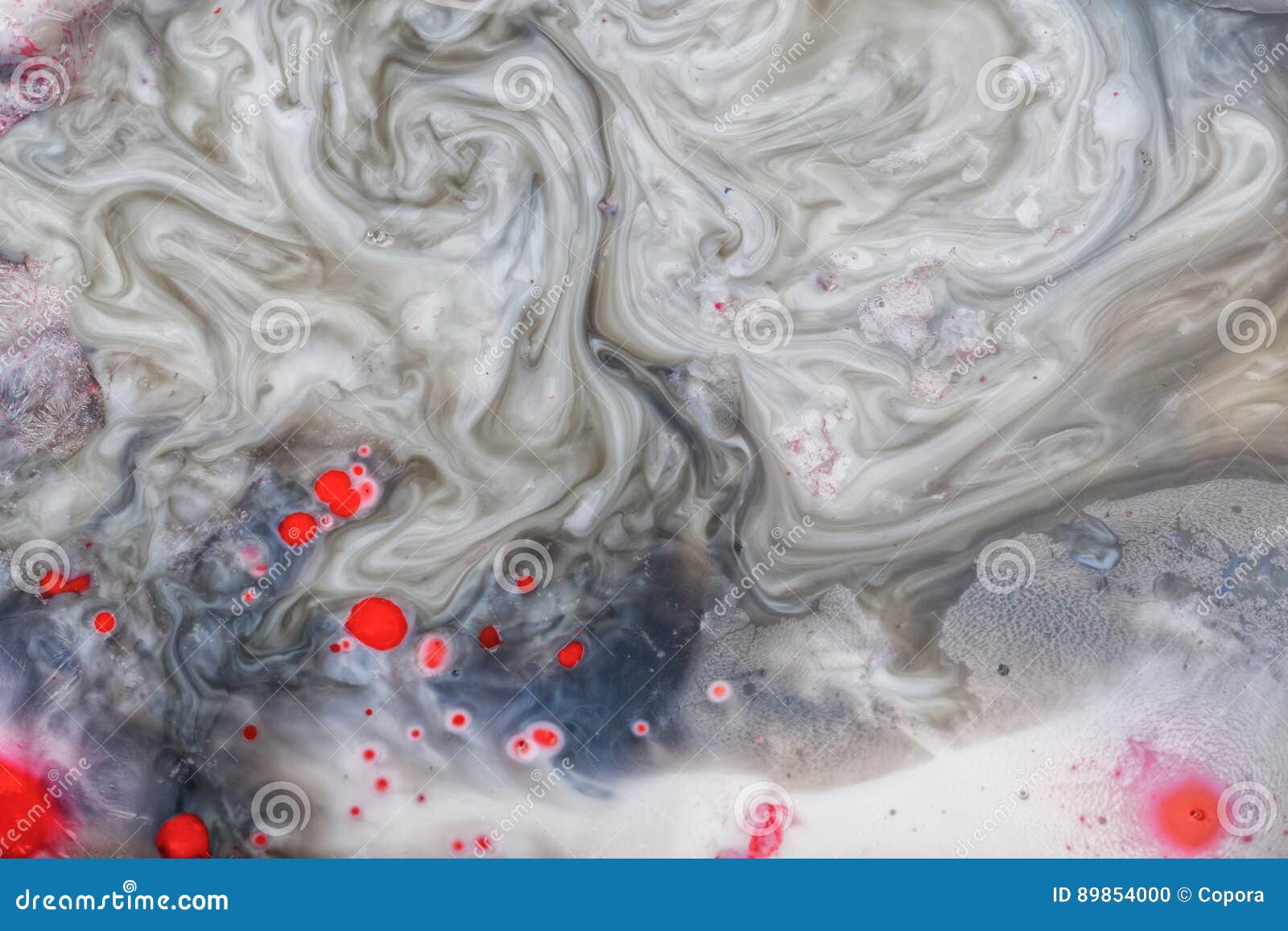 Abstract Background Created from Milk and Color Stock Photo - Image of ...