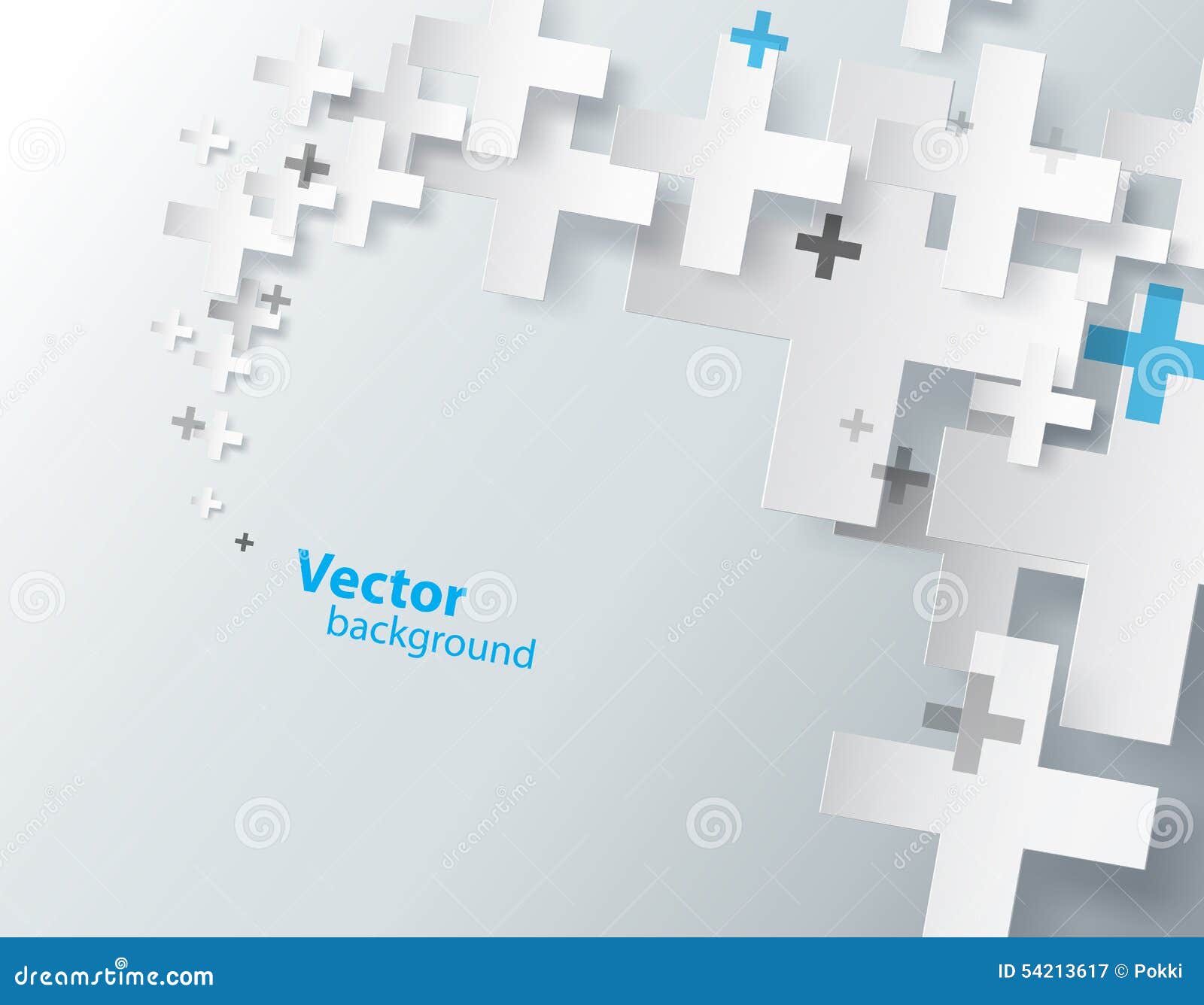 Abstract Background Created with Plus Sign. Stock Vector - Illustration ...