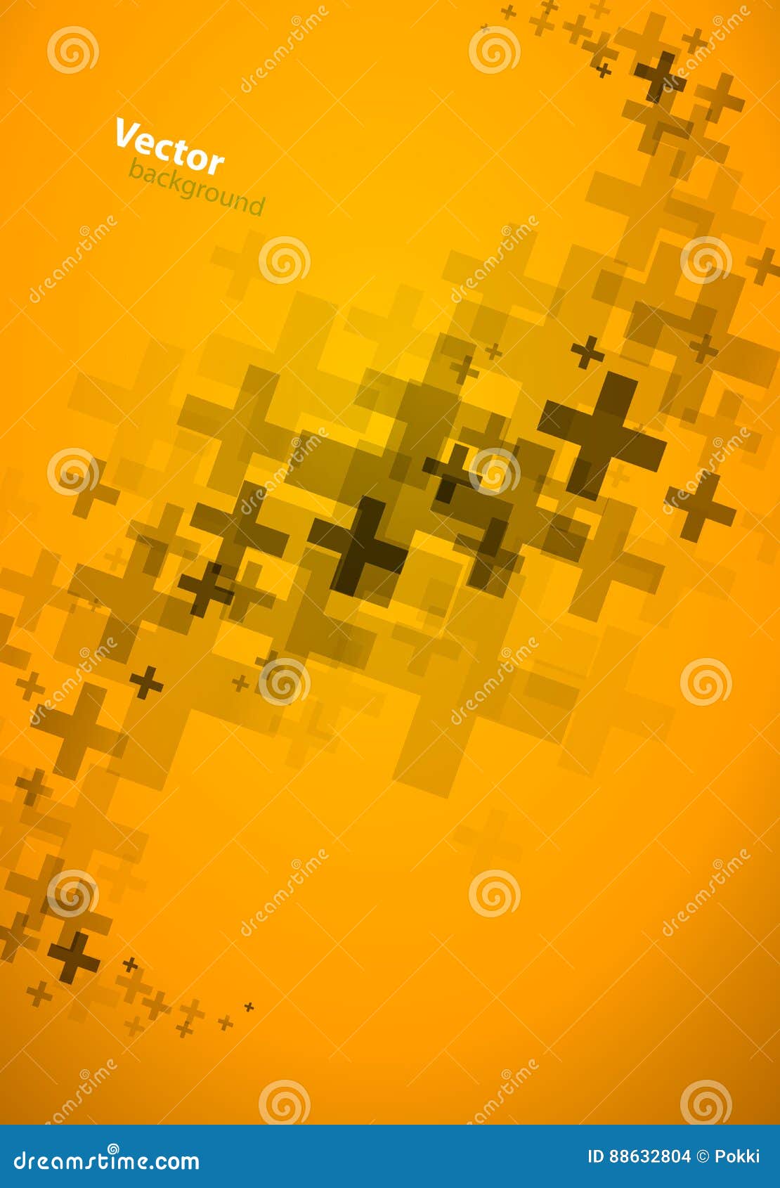 Abstract Background Created with Plus Sign. Stock Vector - Illustration ...