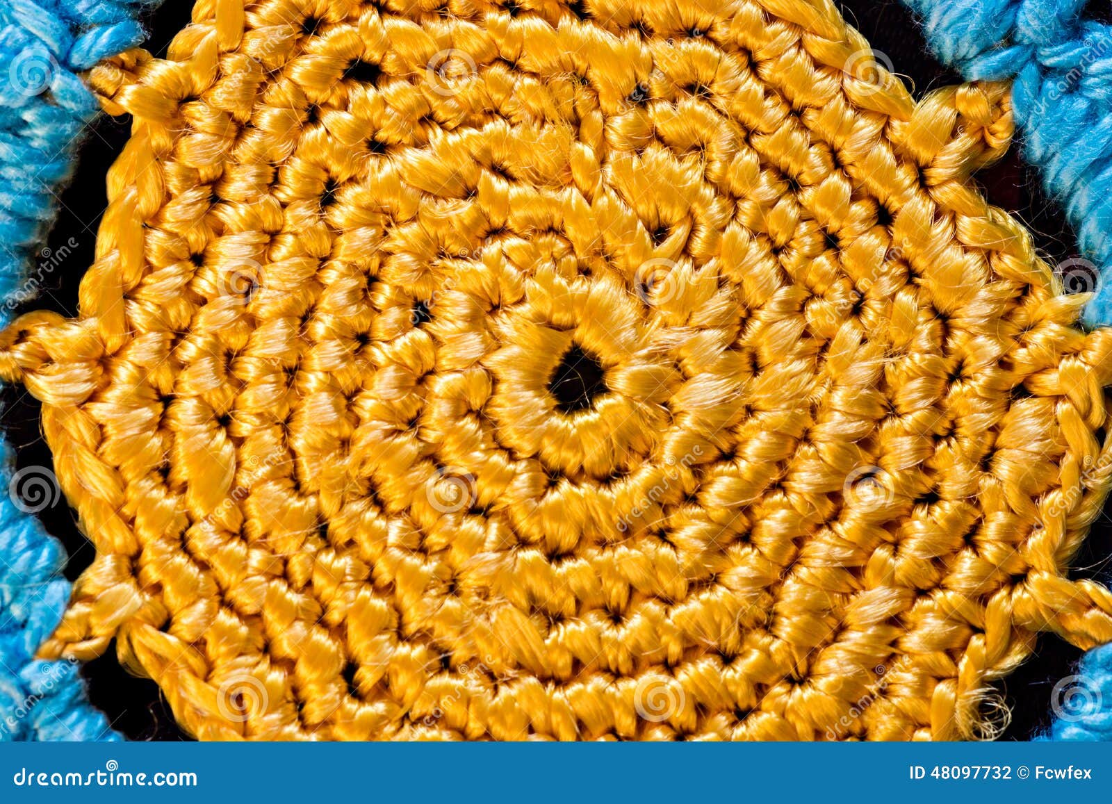 Abstract Background Crocheted Stock Photo - Image of ornament, handmade ...