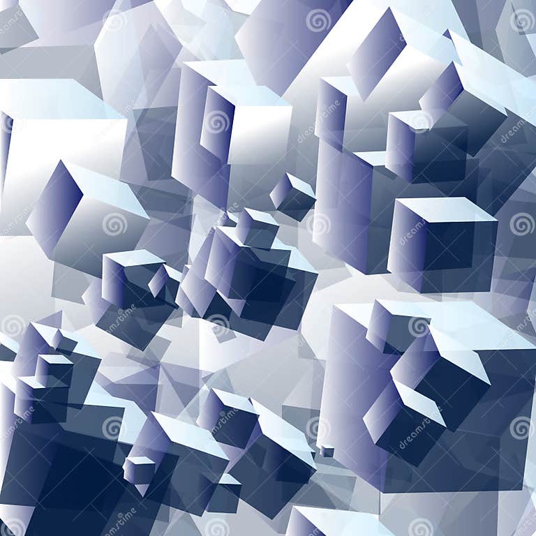 Abstract Background Cube Volume Stock Vector - Illustration of cubes ...