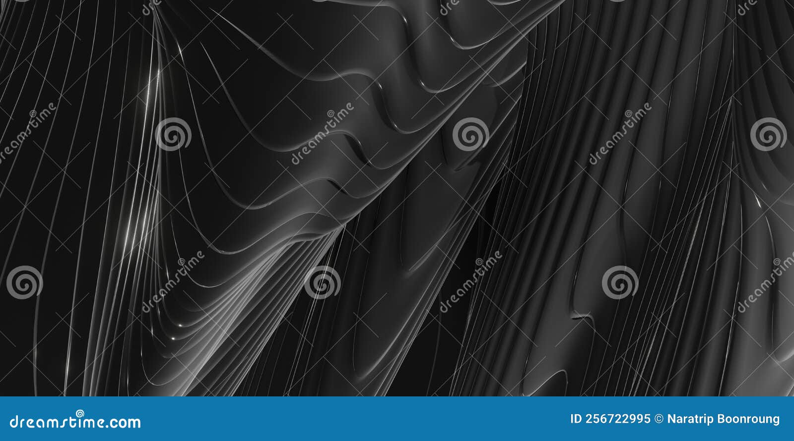 Abstract Background Curve Parallel Lines Warped Shapes Textures 3d ...