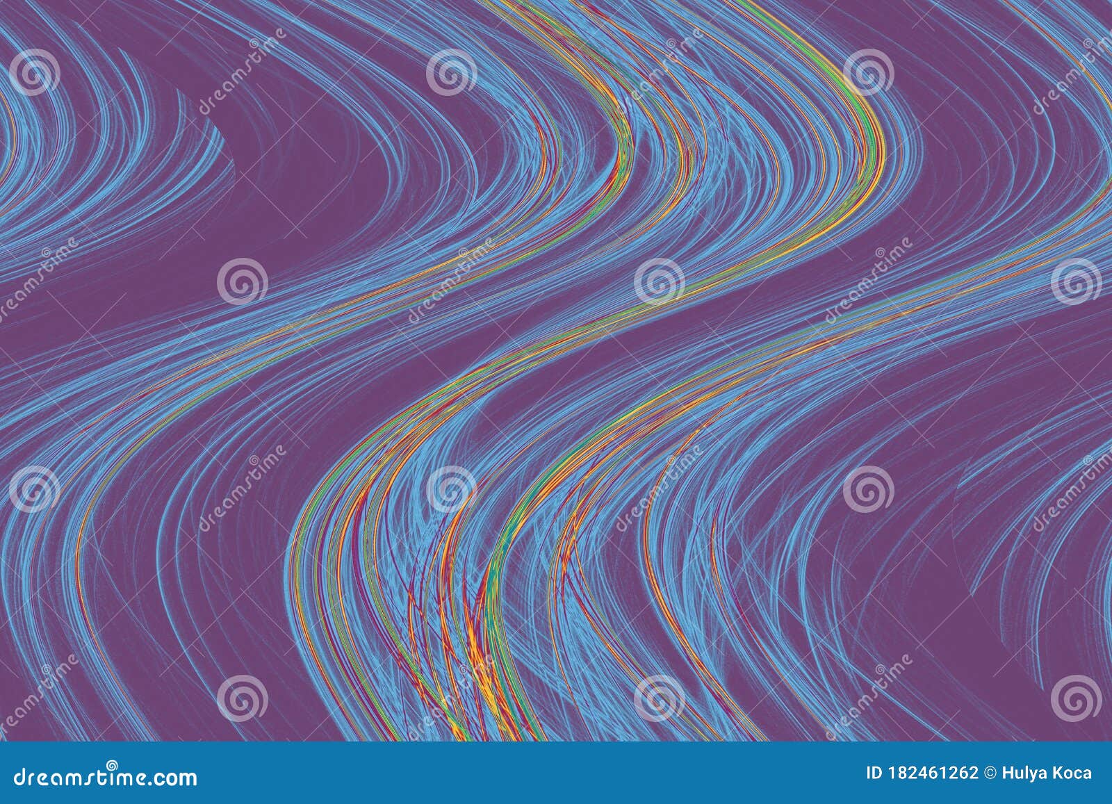 Abstract Background with Curve Shapes Stock Illustration - Illustration ...