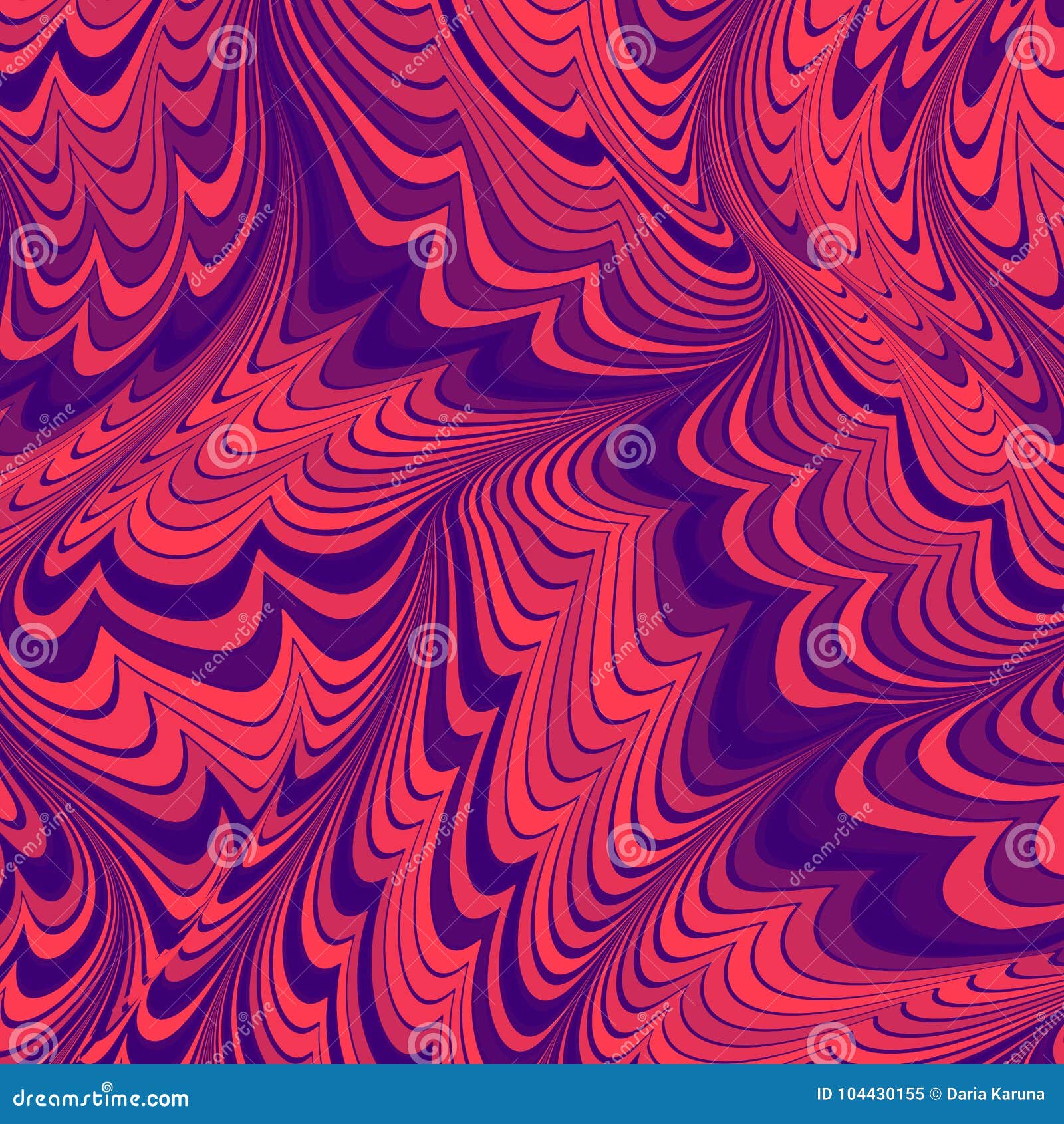 Abstract Background of Curved Forms. Undulation of the Shapes Stock ...