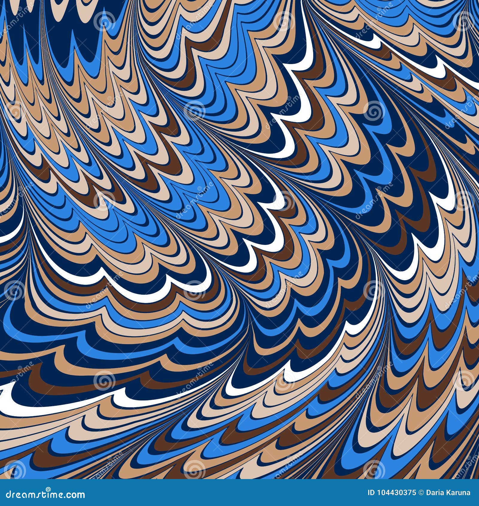 Abstract Background of Curved Forms. Undulation of the Shapes Stock ...