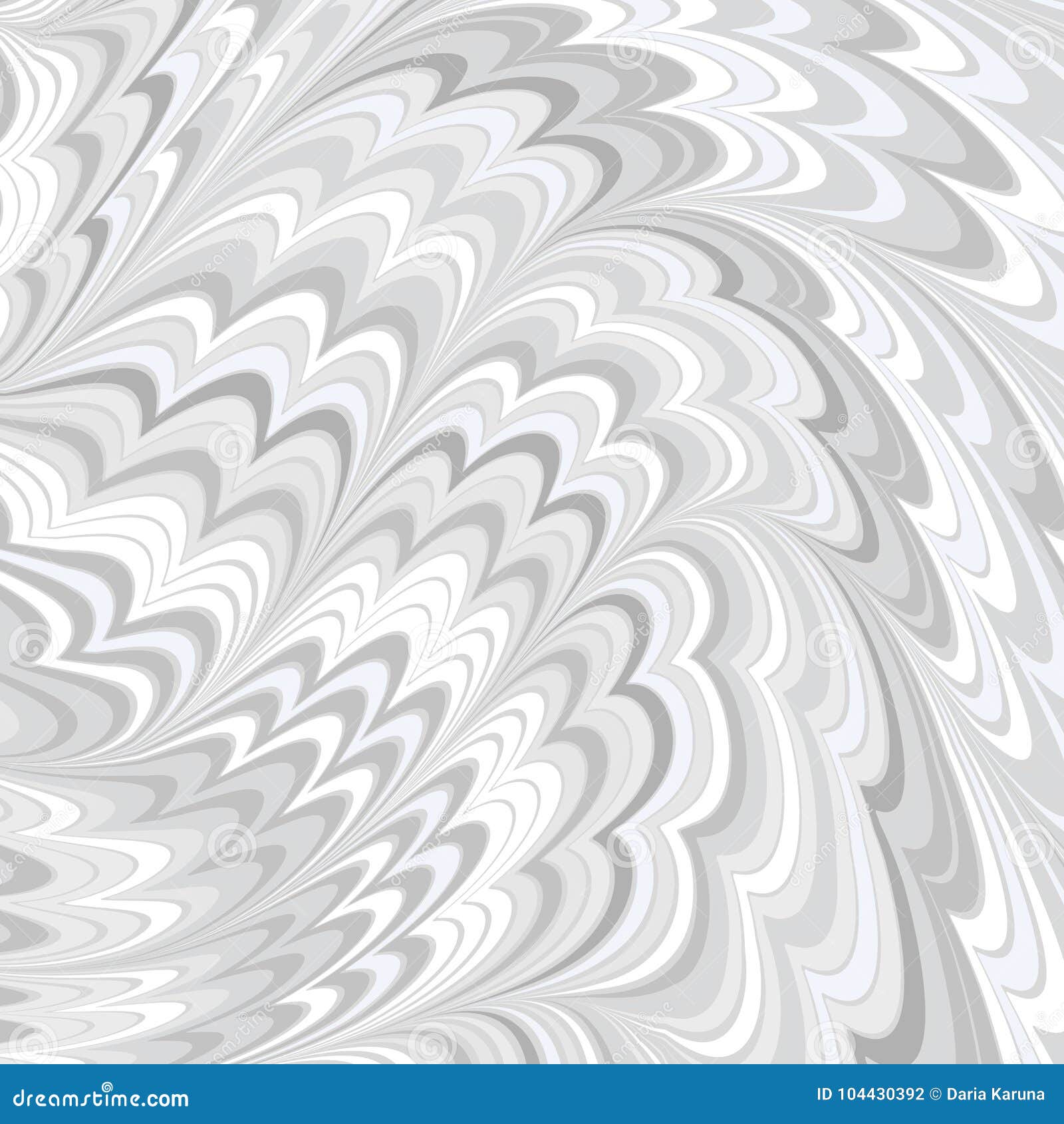 Abstract Background of Curved Forms. Undulation of the Shapes Stock ...