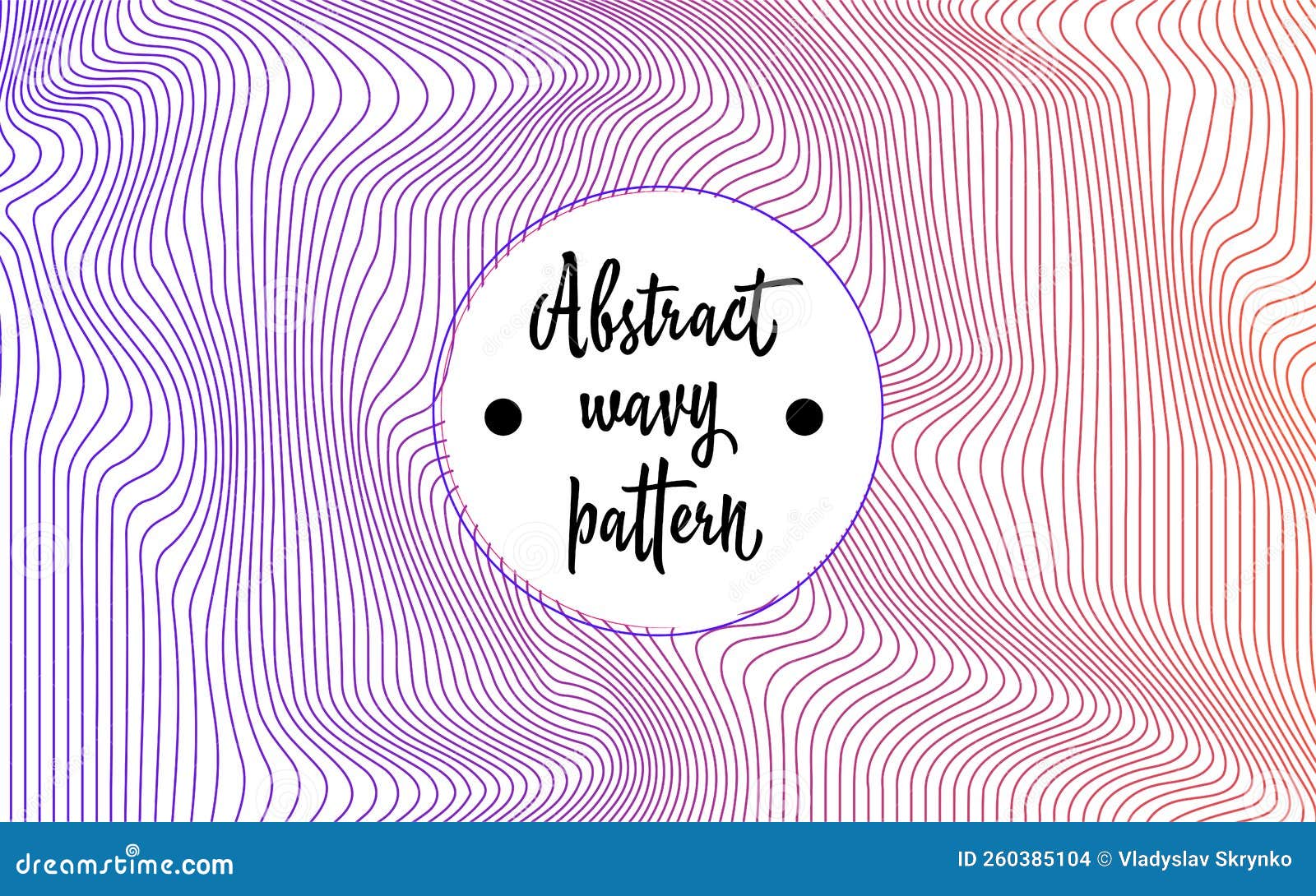 Abstract Background with Curved Wavy Lines on a White Background. Stock ...