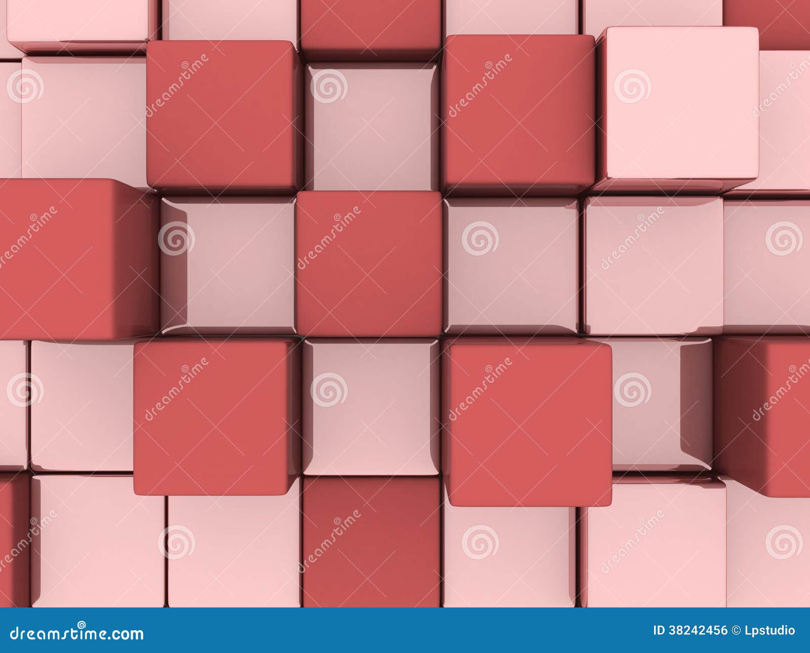 Abstract Background of 3d Blocks Stock Photo - Image of exterior ...