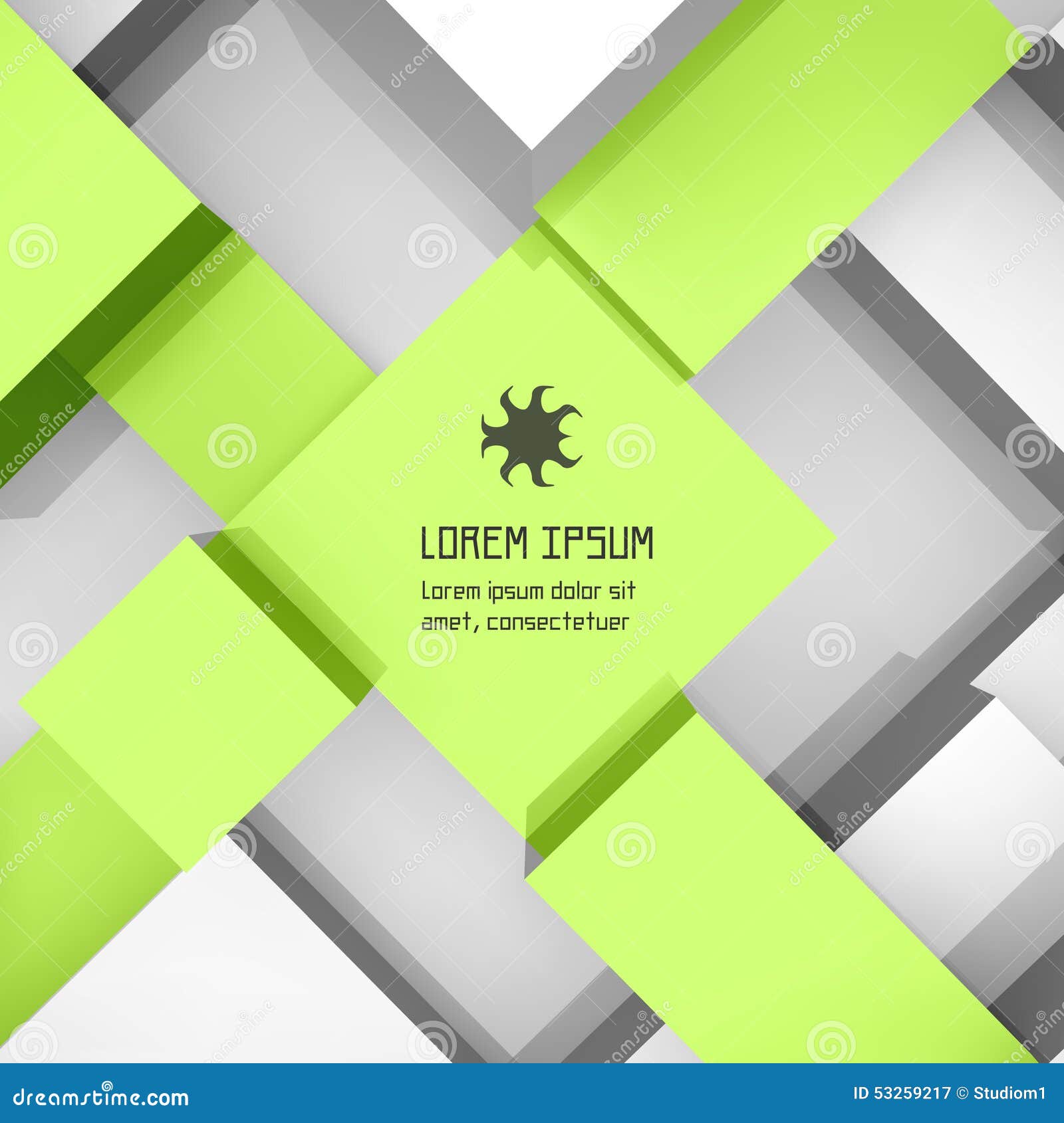 Abstract Background of 3d Blocks. Vector Stock Vector - Illustration of ...