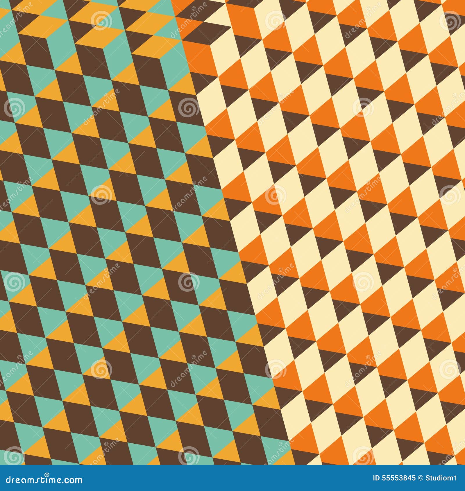 Abstract Background with 3D-effect. Vector Illustration Stock ...