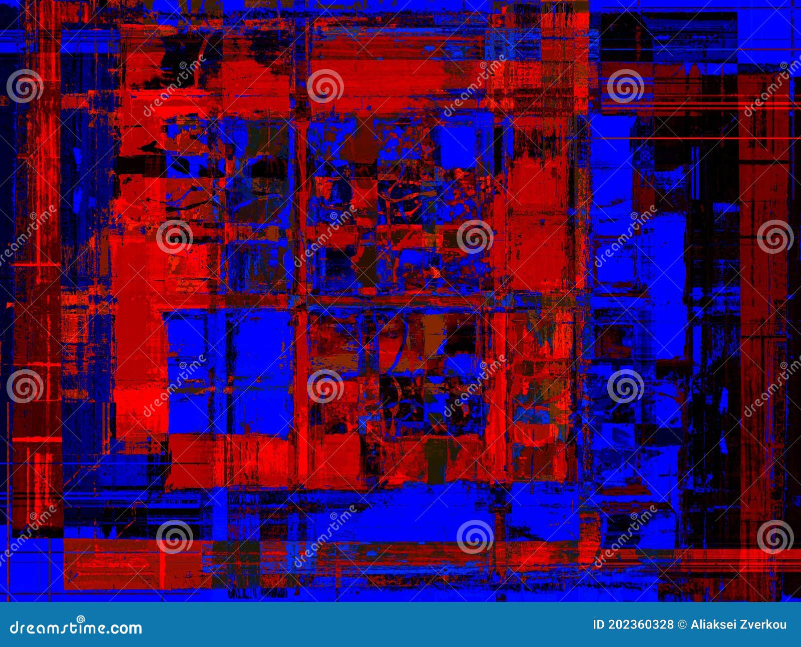 3d Wallpaper Red Blue